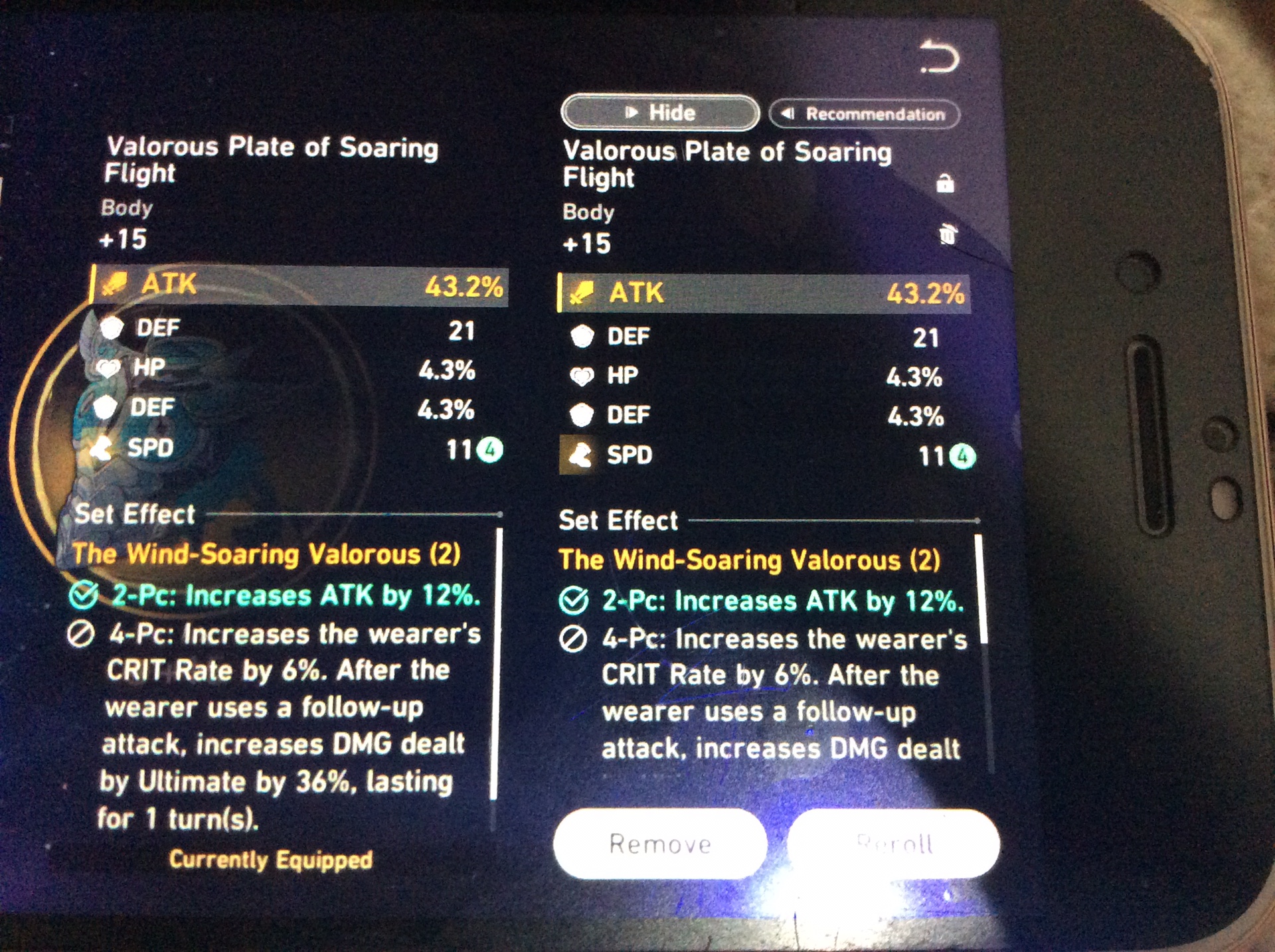 My first GOATED relic!!! (For bubin) Honkai: Star Rail | HoYoLAB