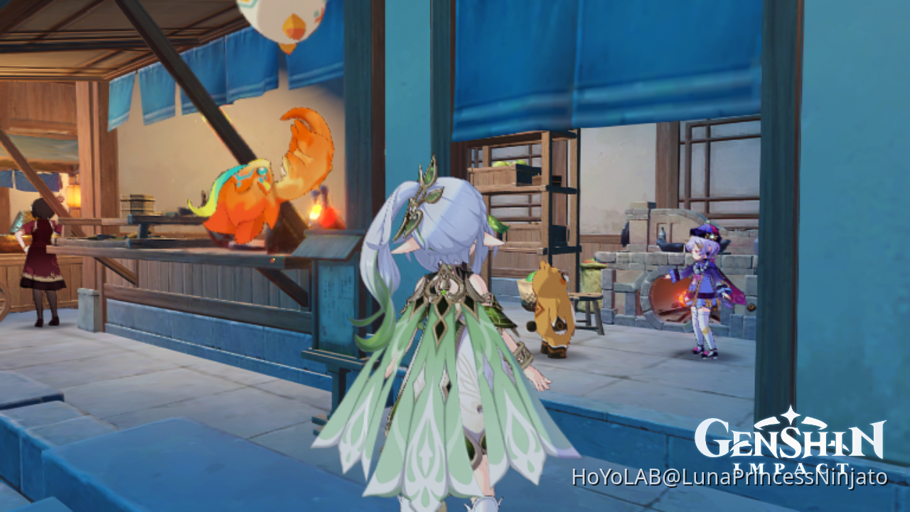 Qiqi cooking for Gouba Genshin Impact | HoYoLAB