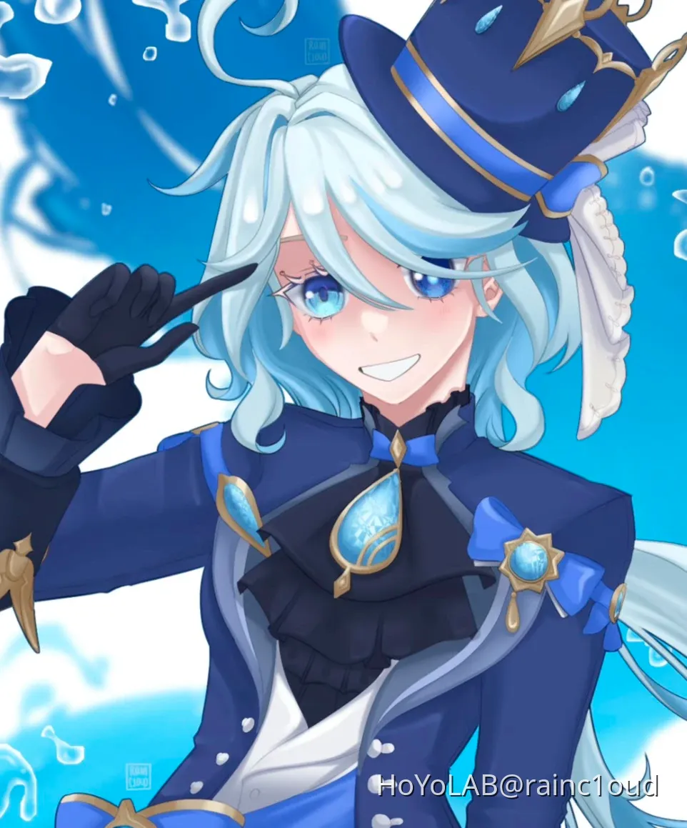 Old furina art + me described as genshin characters 😍🥺🗣️‼️ Genshin ...