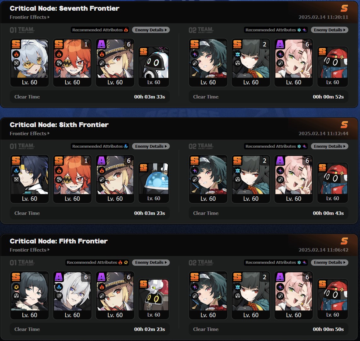 1.5 Phase II Shiyu Defense Critical Nodes F2P Zenless Zone Zero | HoYoLAB