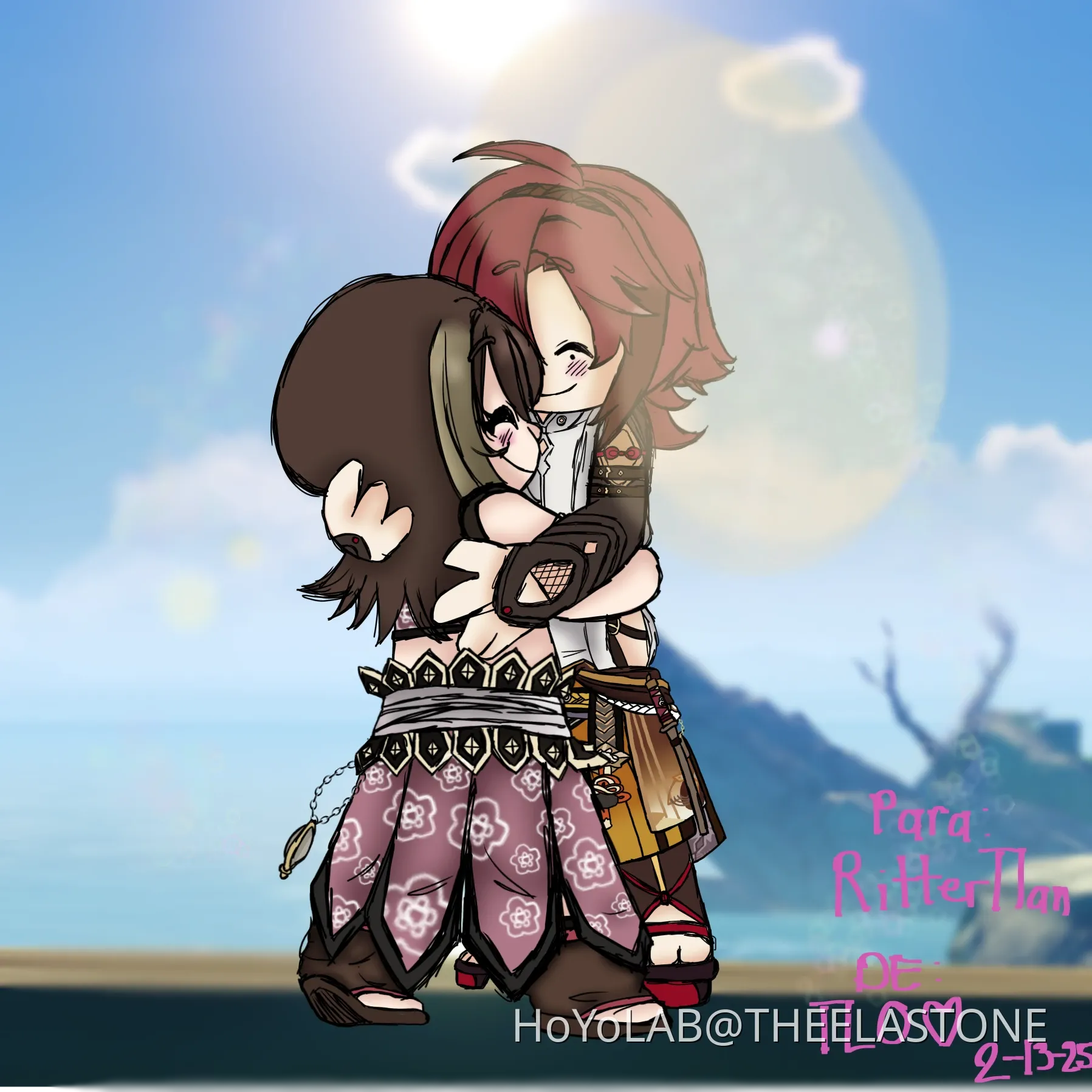 ESTA ES PARA RitterTlan, OC x Heizou! espero que te guste!! 🩷 (This is ...