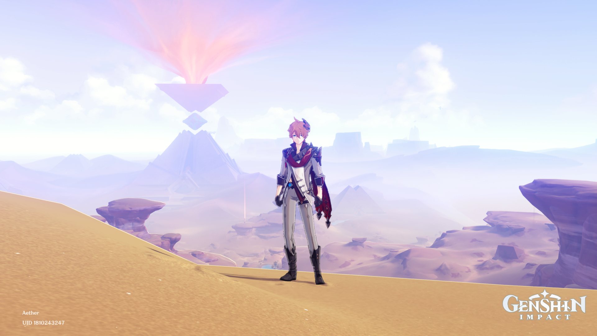 Tartaglia Go To The Sumeru Pyramid Desert Sand Genshin Impact | HoYoLAB