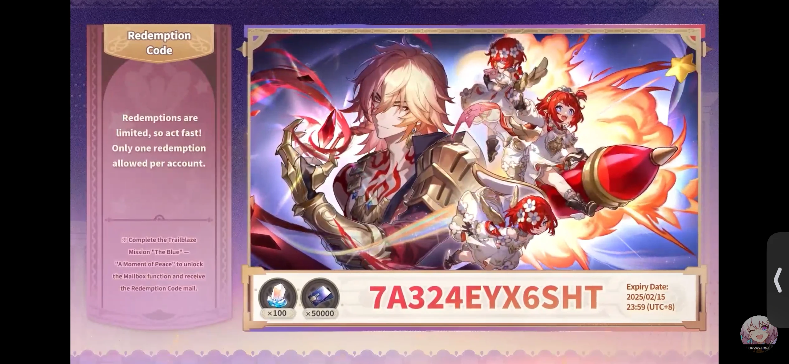 ALL HSR 3.1 CODES! https://hsr.hoyoverse.com/gift Honkai: Star Rail ...