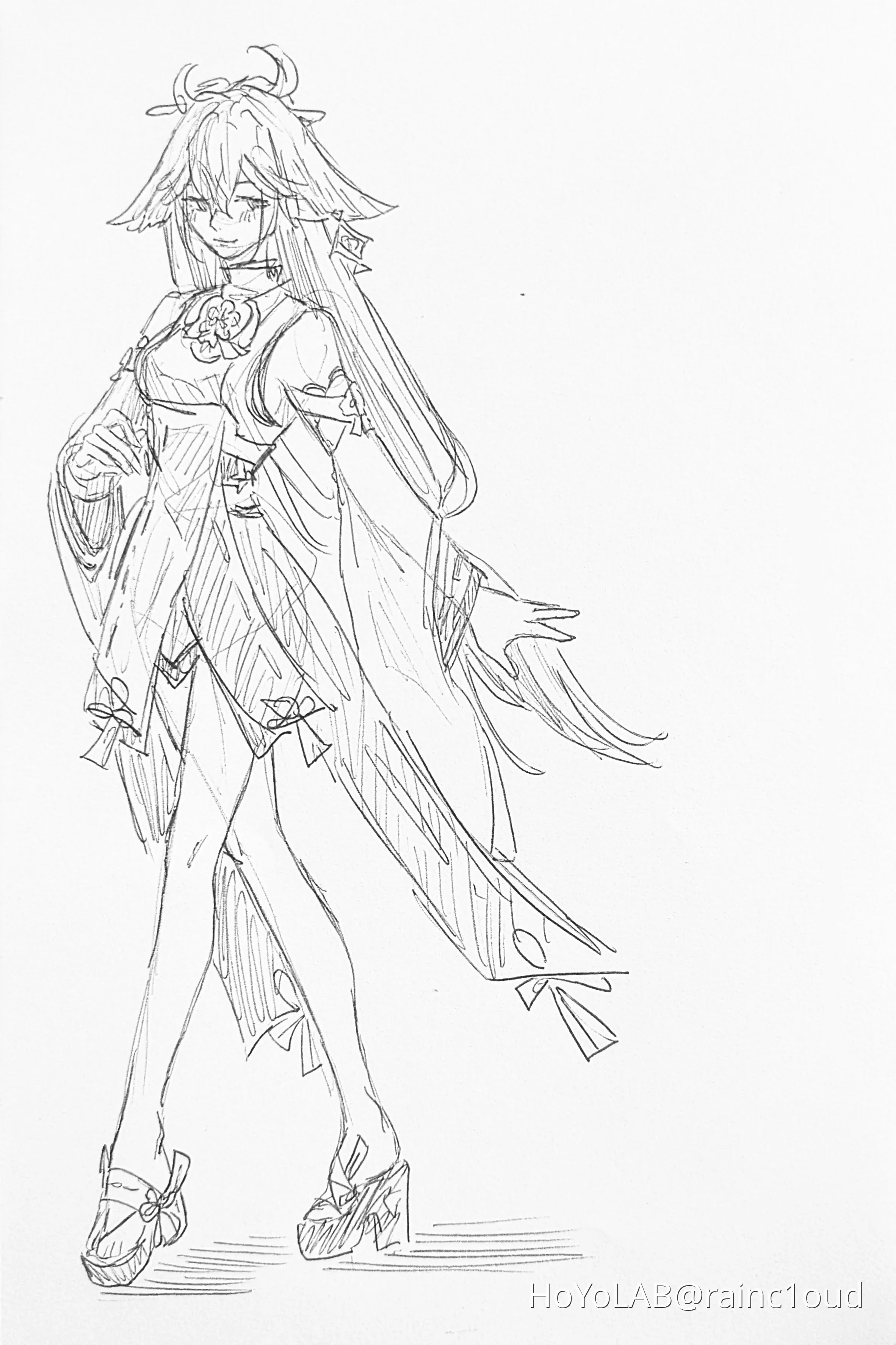 sigewinne design / yae sketch 🔥 Genshin Impact | HoYoLAB