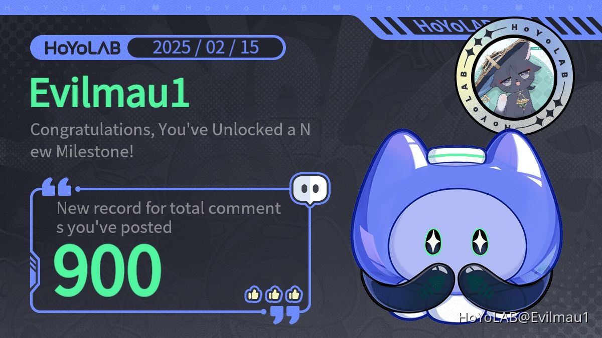 Thank you hoyo! ^^ | HoYoLAB