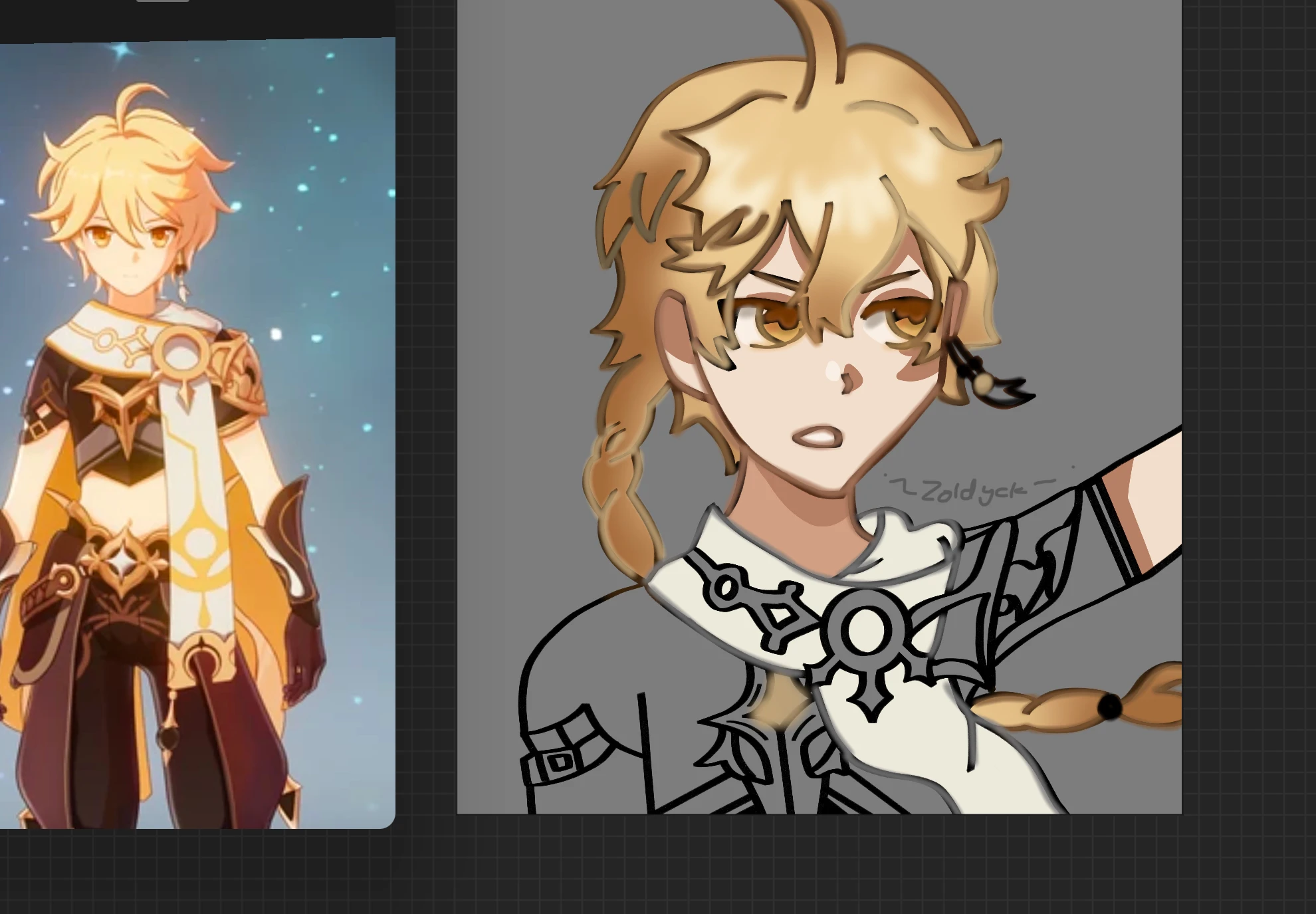 Aether WIP Genshin Impact | HoYoLAB