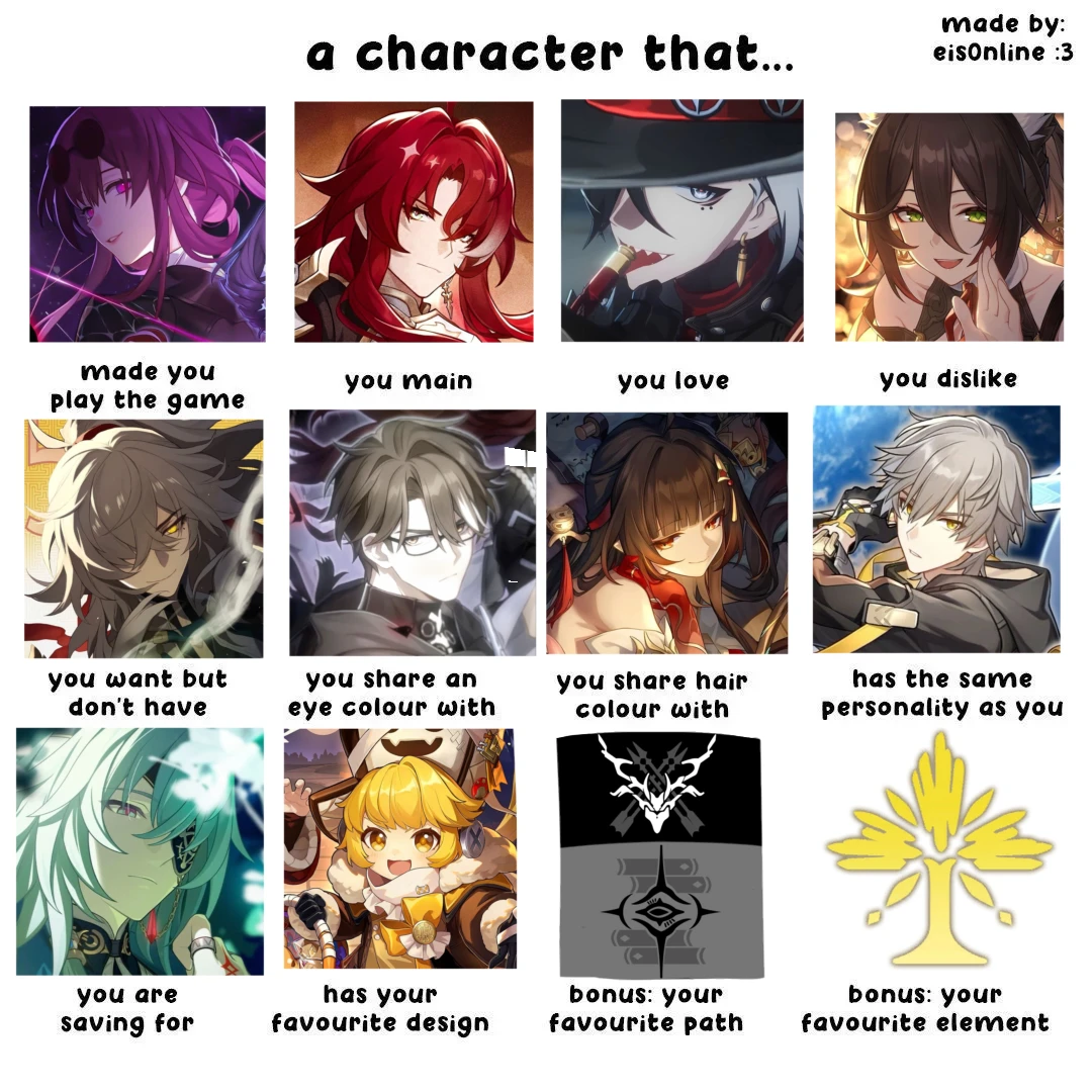 A character that... (HSR version) Honkai: Star Rail | HoYoLAB