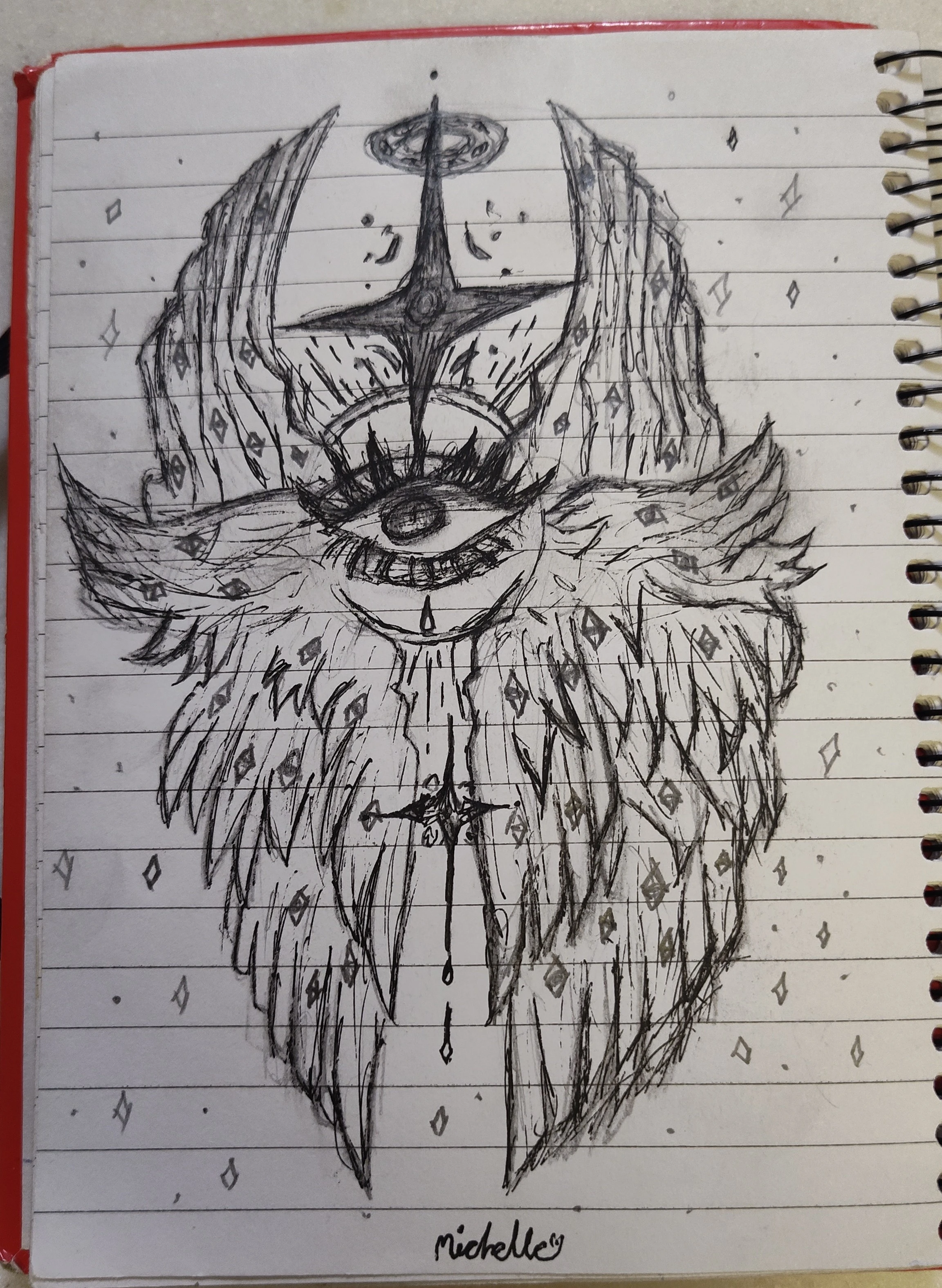 I love drawing angels ( Columbina fanart and other things🫶🏼) Genshin ...