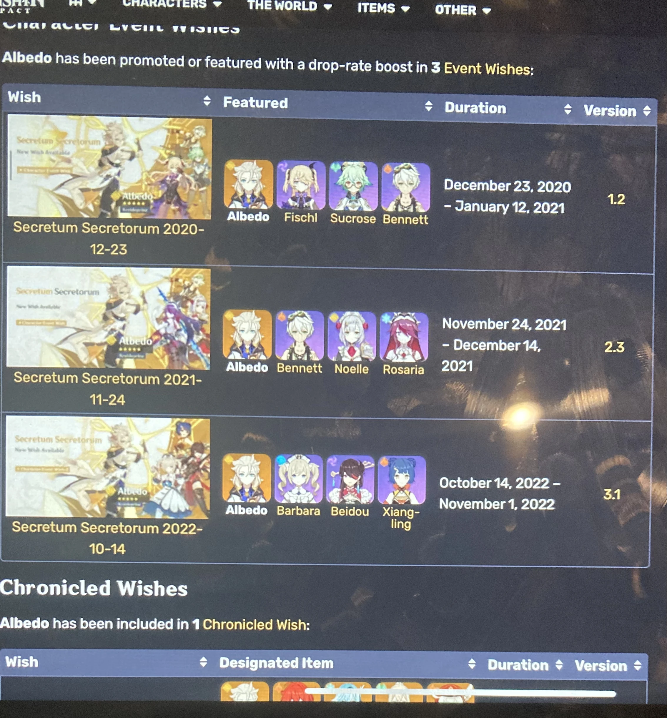 people have been complaineing about cryo rerun dates but… Genshin ...