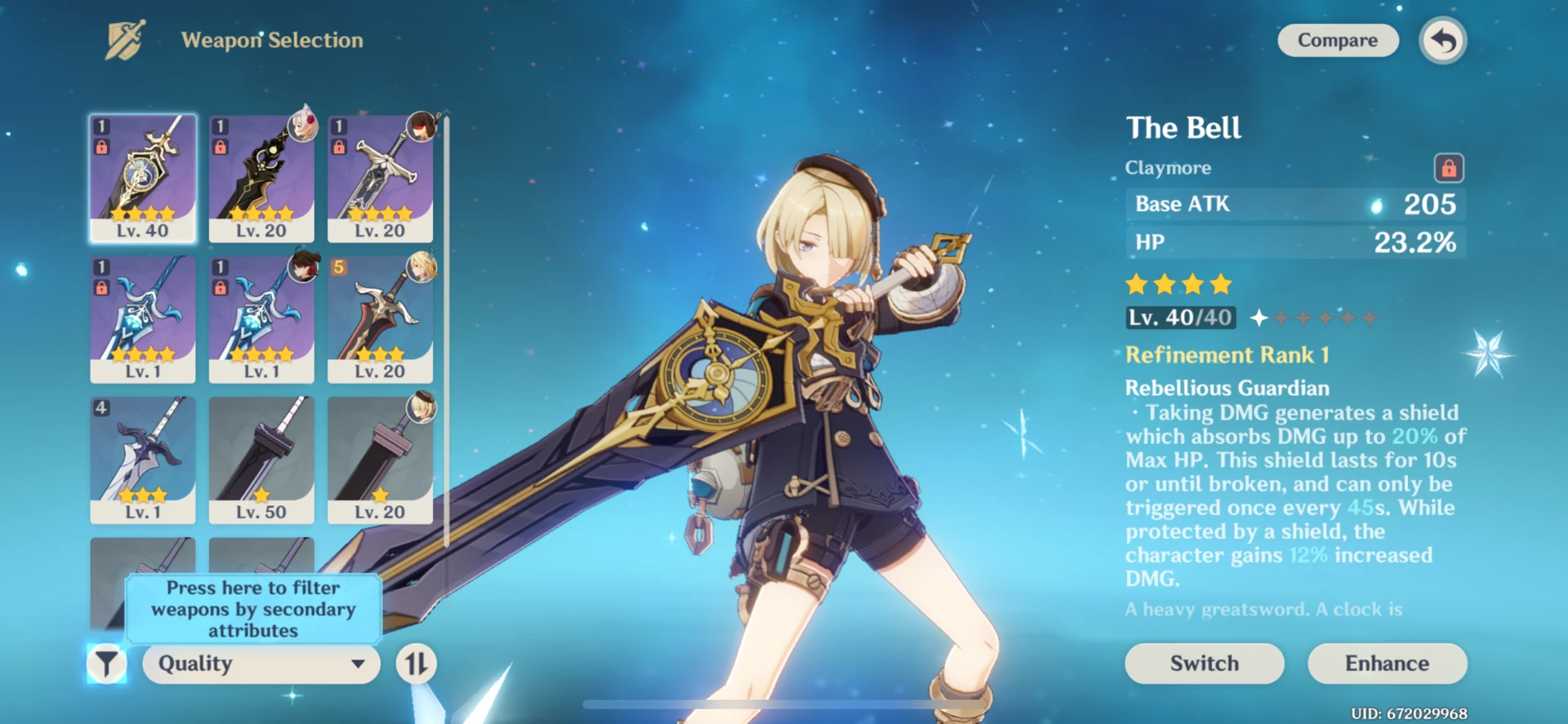 Fremi new weapon! Genshin Impact | HoYoLAB