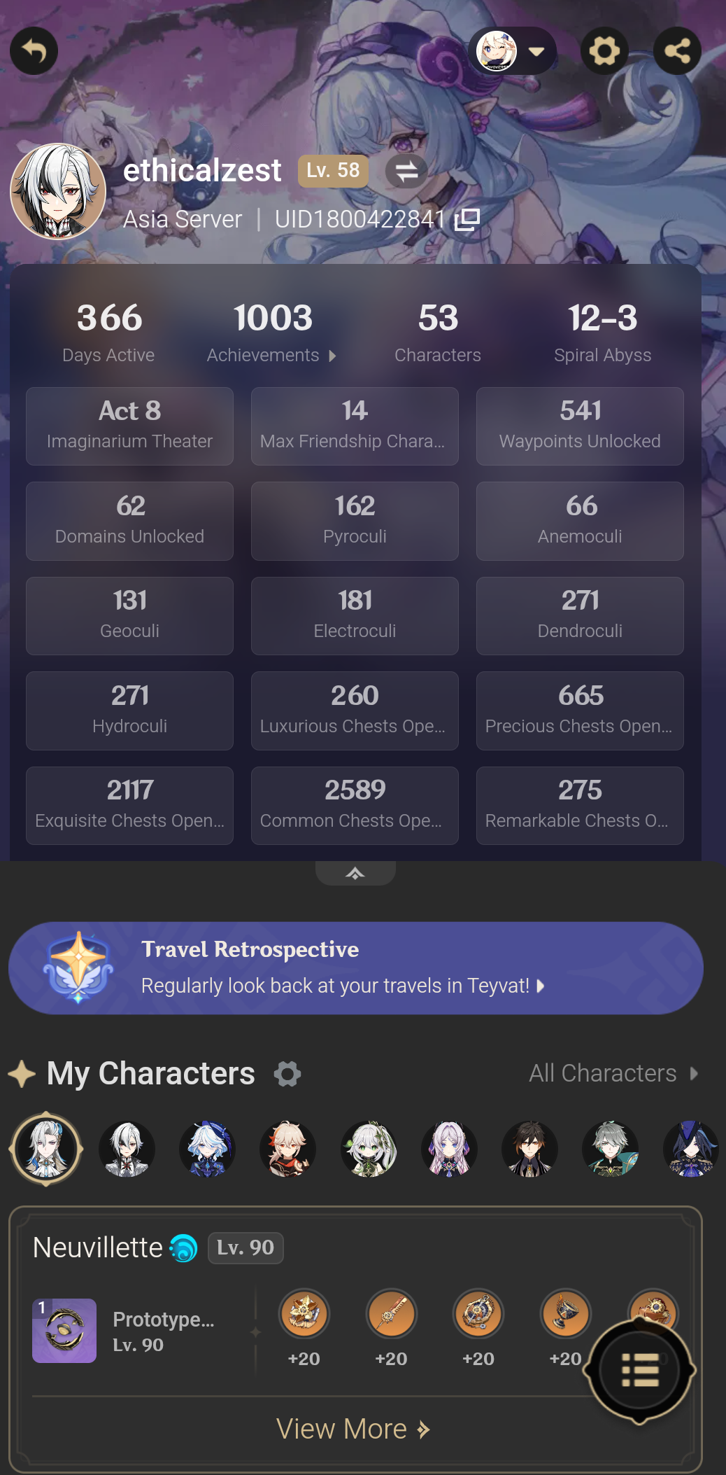 Completed a year haha(leap year😂) Genshin Impact | HoYoLAB