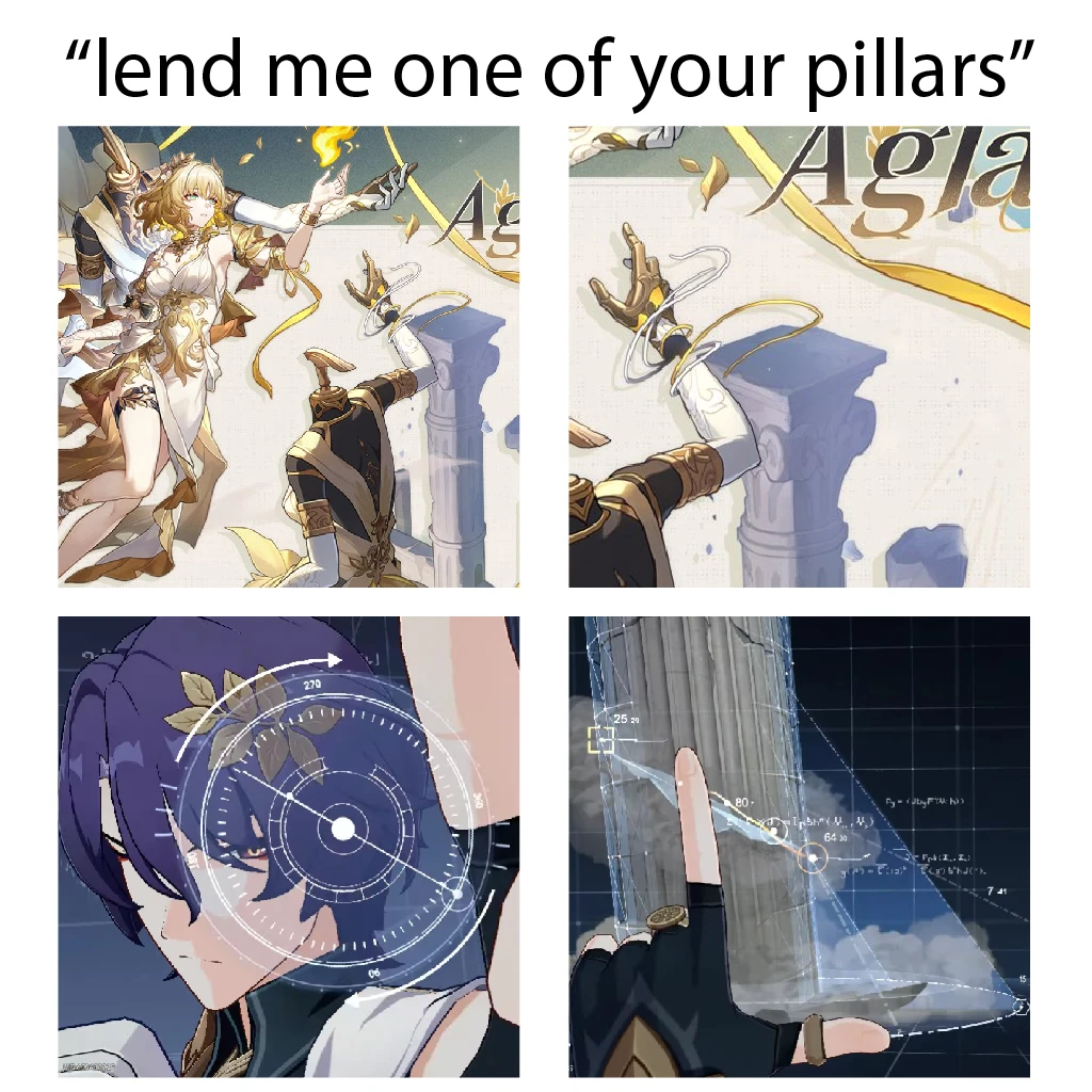 Aglaea memes I found in your toenail Honkai: Star Rail | HoYoLAB