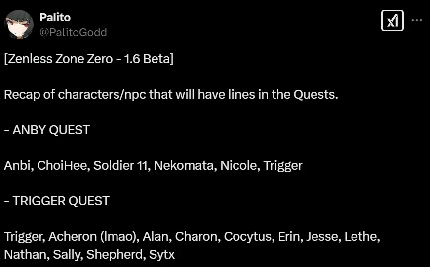 ACHERON NO ZZZ 😱😱😱😱 Zenless Zone Zero | HoYoLAB