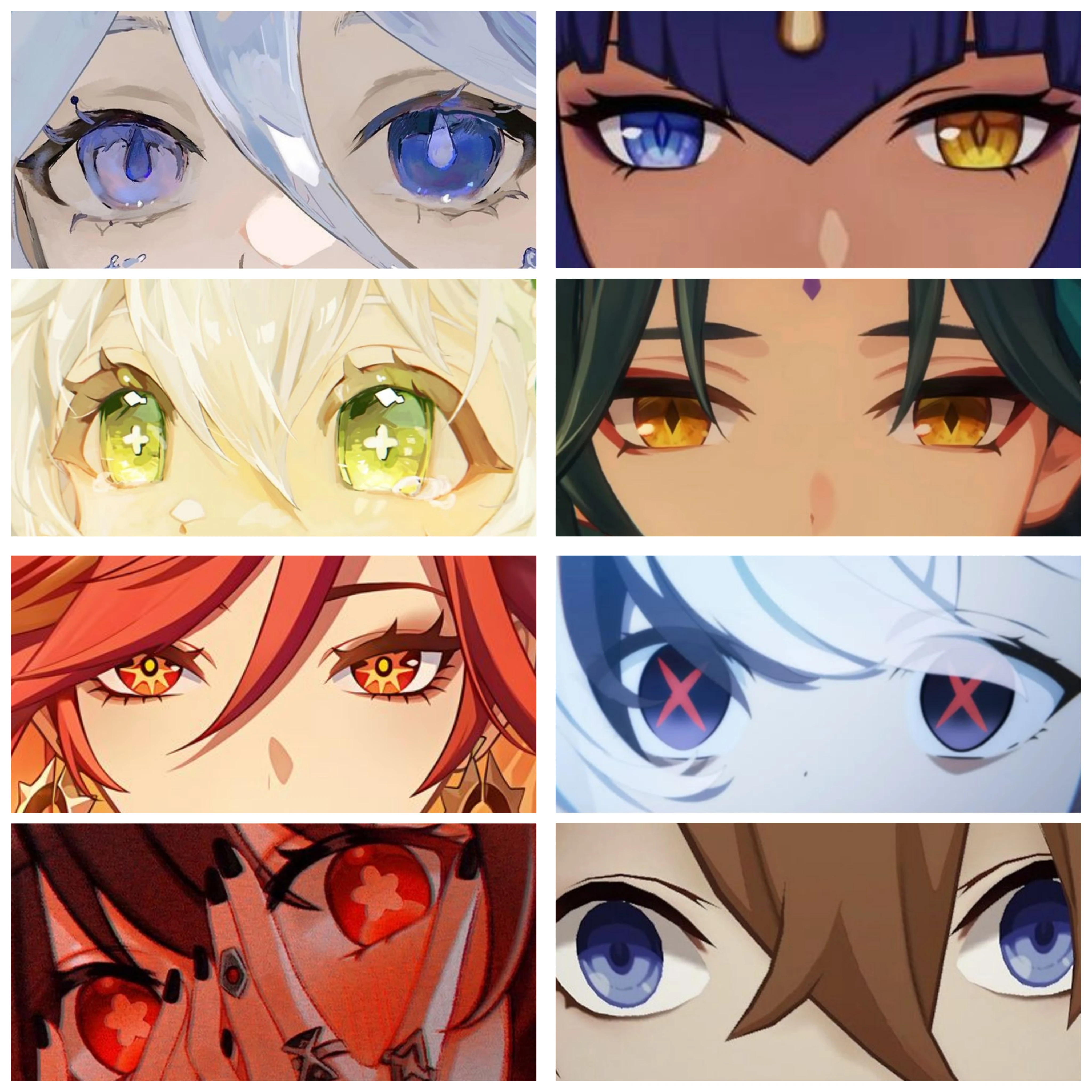 Who do you think got the best eyes? :> Genshin Impact | HoYoLAB