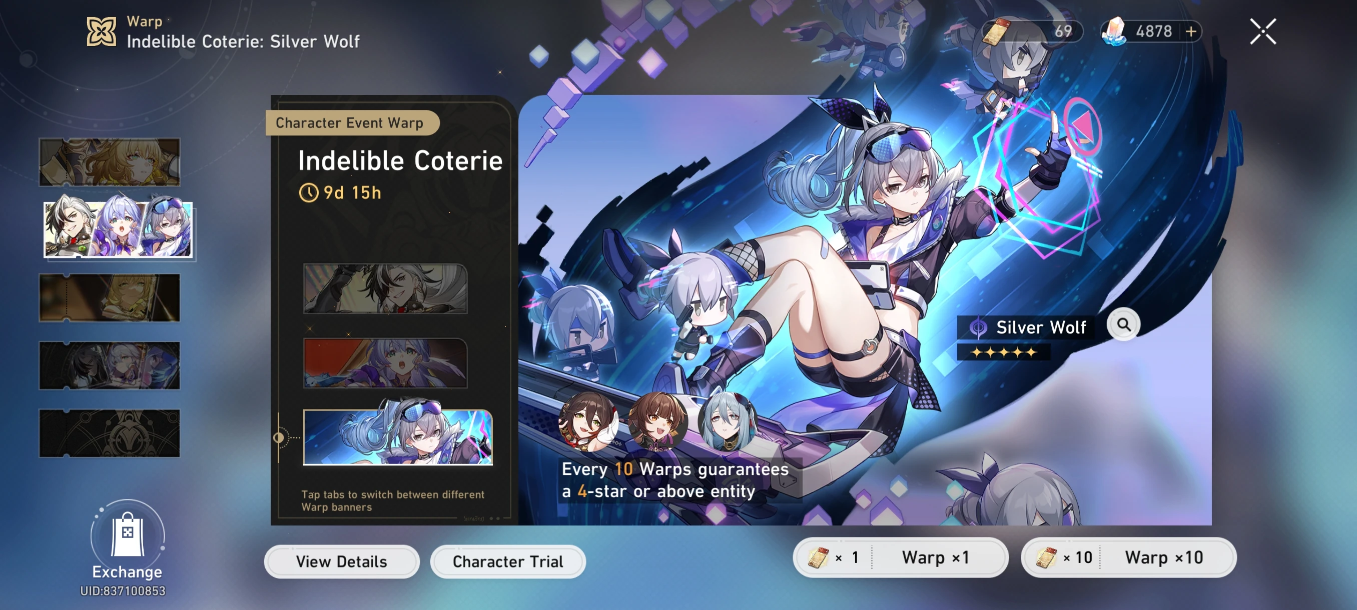 Day 122 saving for E6S5 Feixiao and Rappa Honkai: Star Rail | HoYoLAB