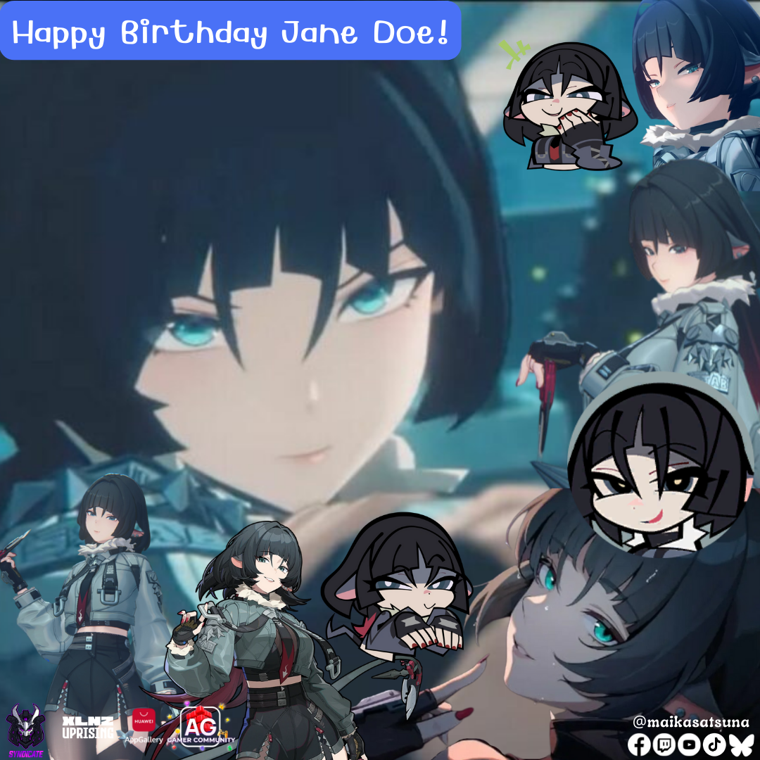 🎂HAPPY BIRTHDAY 🎂 JANE DOE 🐭 Zenless Zone Zero | HoYoLAB