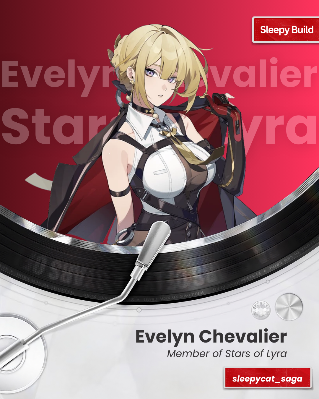 Sleepy Build : Evelyn!! Zenless Zone Zero | HoYoLAB