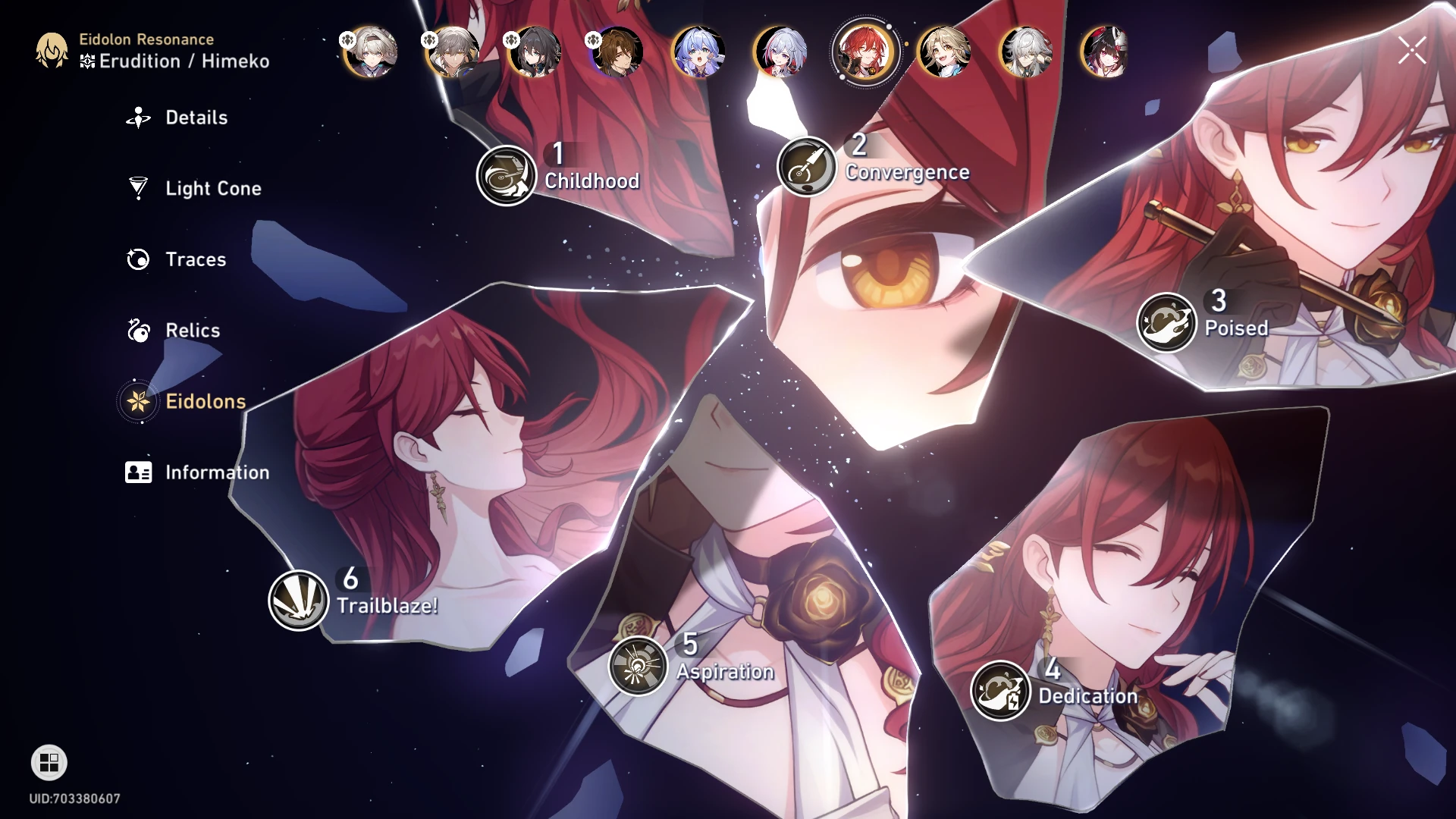 My first E6 character. Yey! ( I hope this is the end of the curse ...