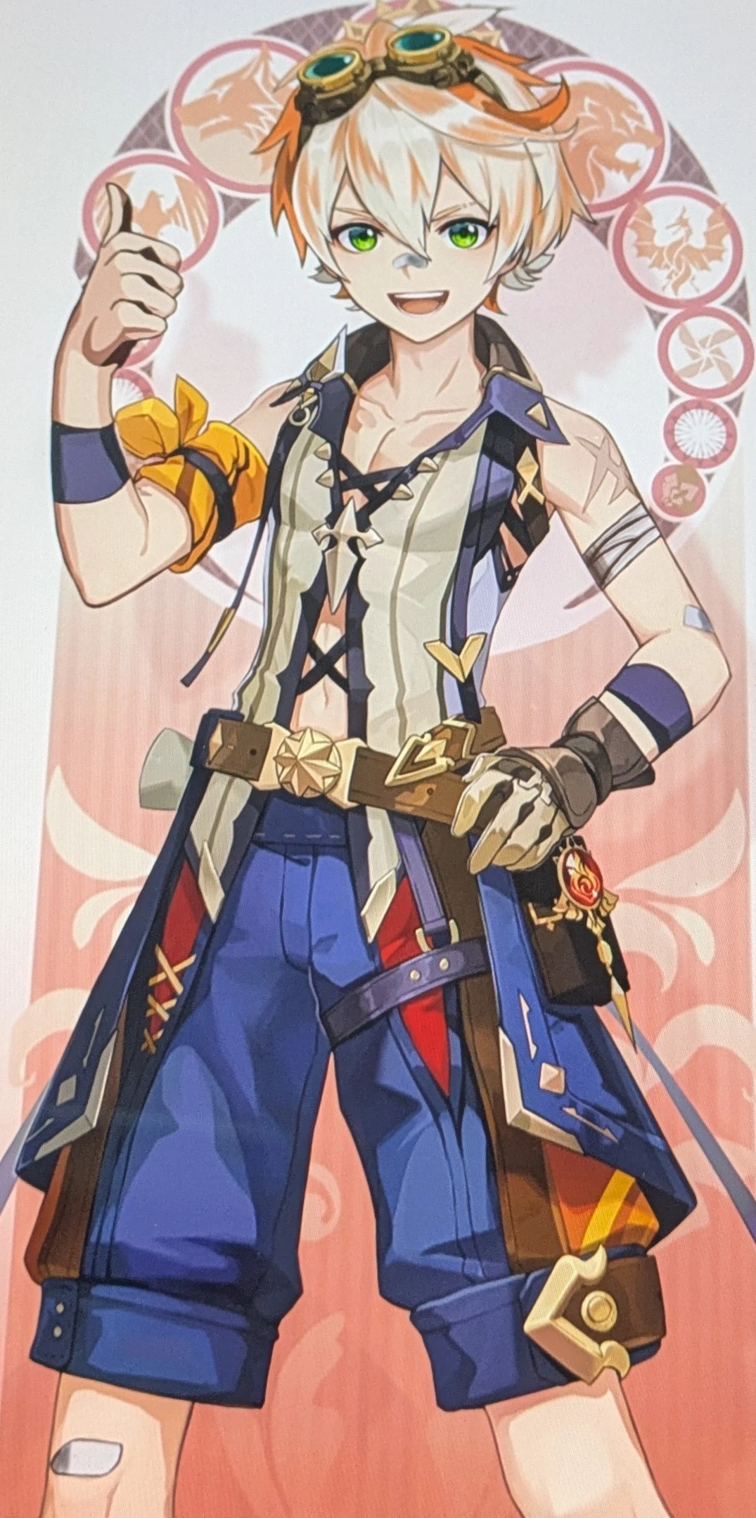 Bennett character edit Genshin Impact | HoYoLAB