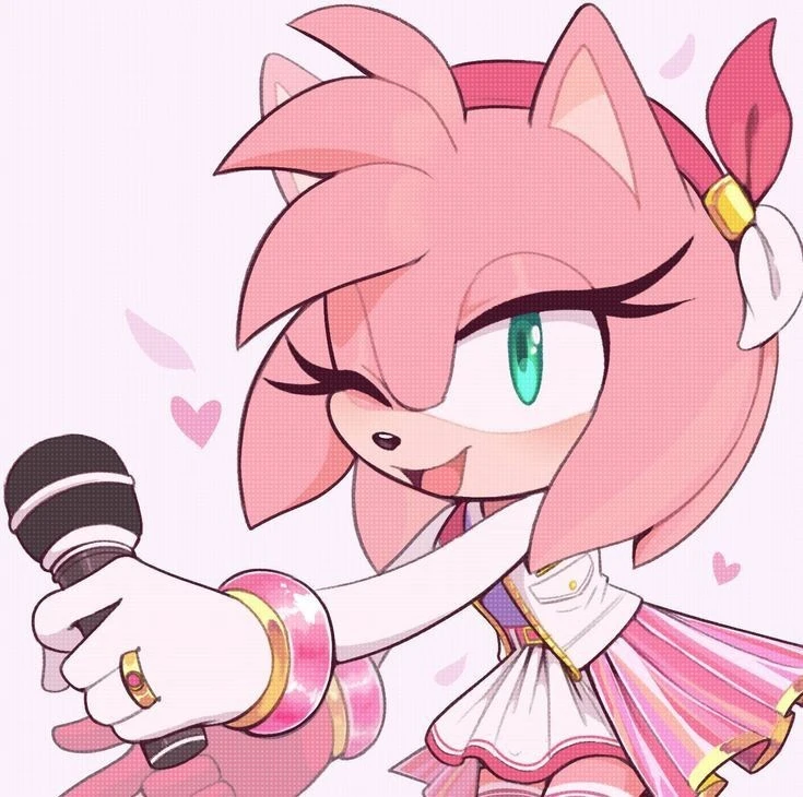 Amy rose, a poderosa idol 🌸 | HoYoLAB