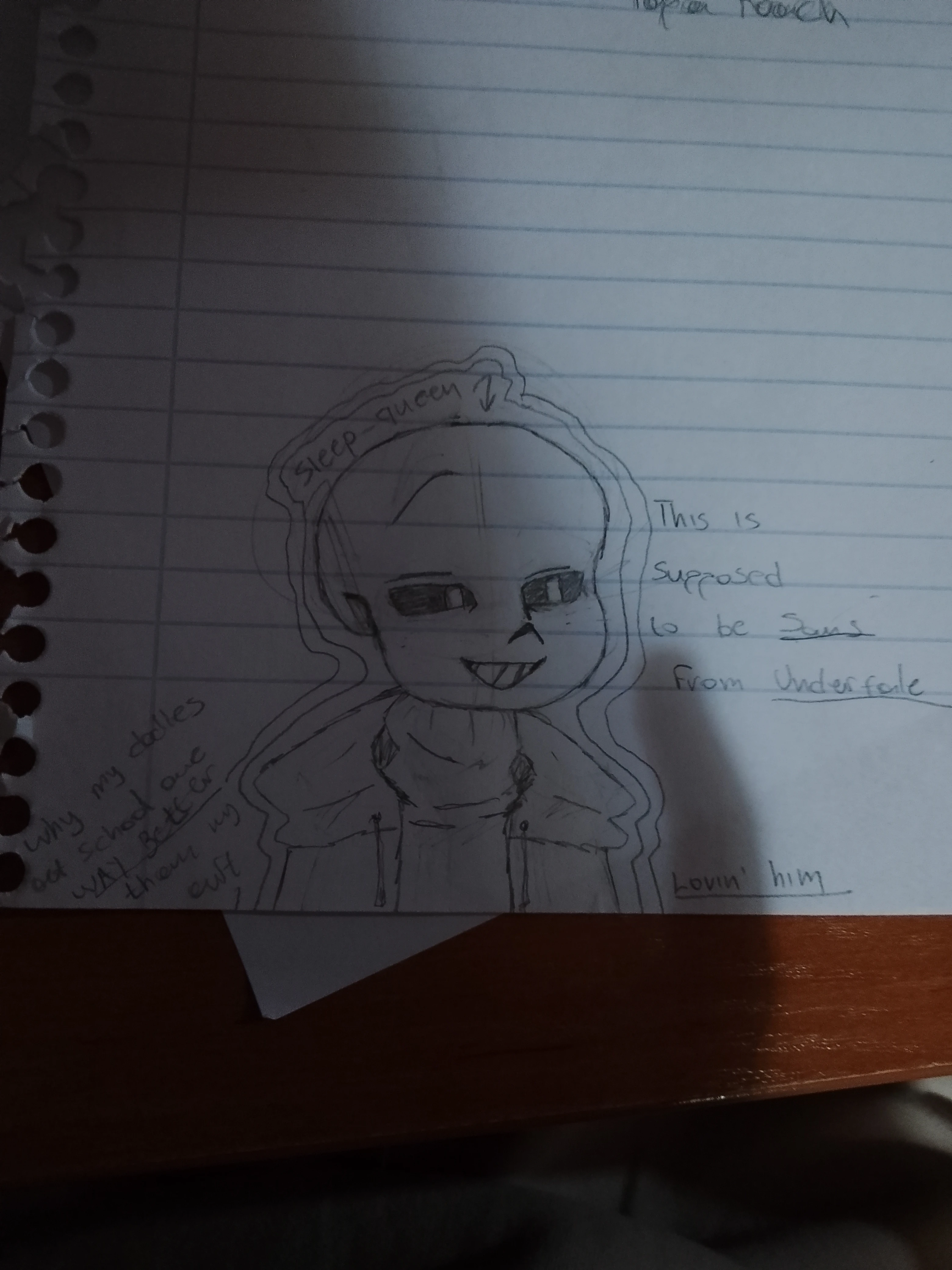 Sans drawing coz im obsessed :33 Genshin Impact | HoYoLAB