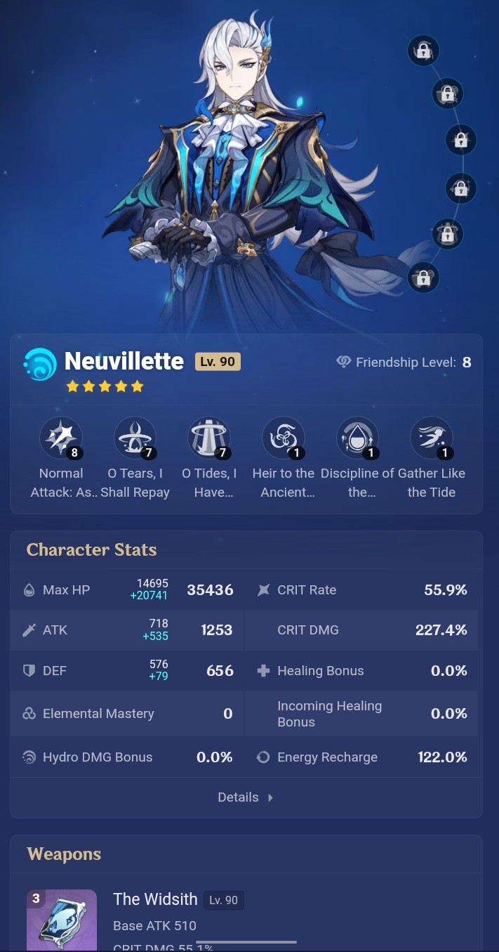 IS MY BUILD GOOD ENOUGH FOR NEUVI? :'( Genshin Impact | HoYoLAB