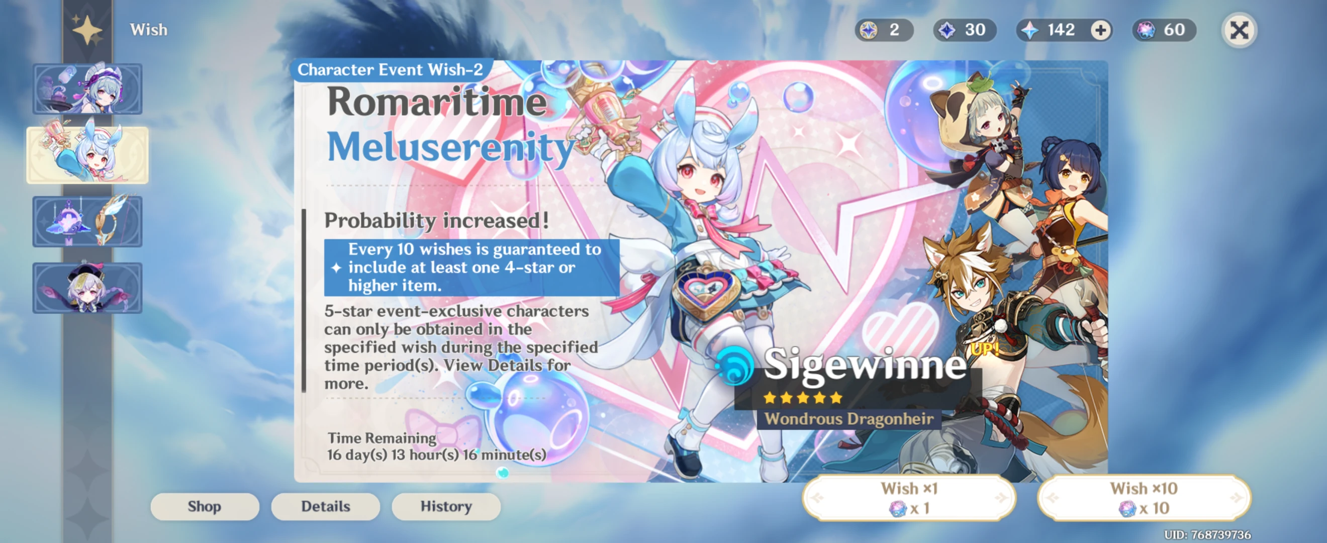 Day 9 of saving for furina🩵💙 Genshin Impact | HoYoLAB