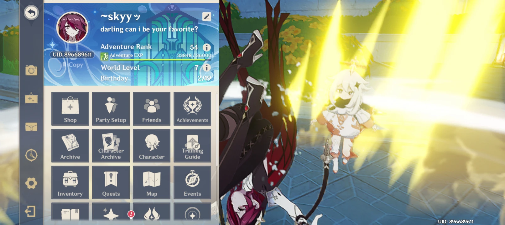 paimon: BE QUICK TRAVELLER EVEN RANDOM YELLOW STUFF APPEAREND Genshin Impact | HoYoLAB