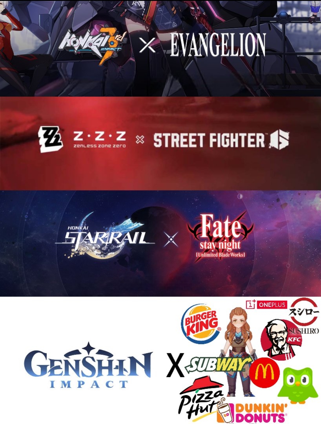 HoYoverse Games Collab Be Like: Genshin Impact | HoYoLAB