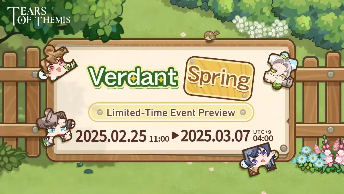 Verdant Spring Limited-Time Event Preview Tears of Themis | HoYoLAB