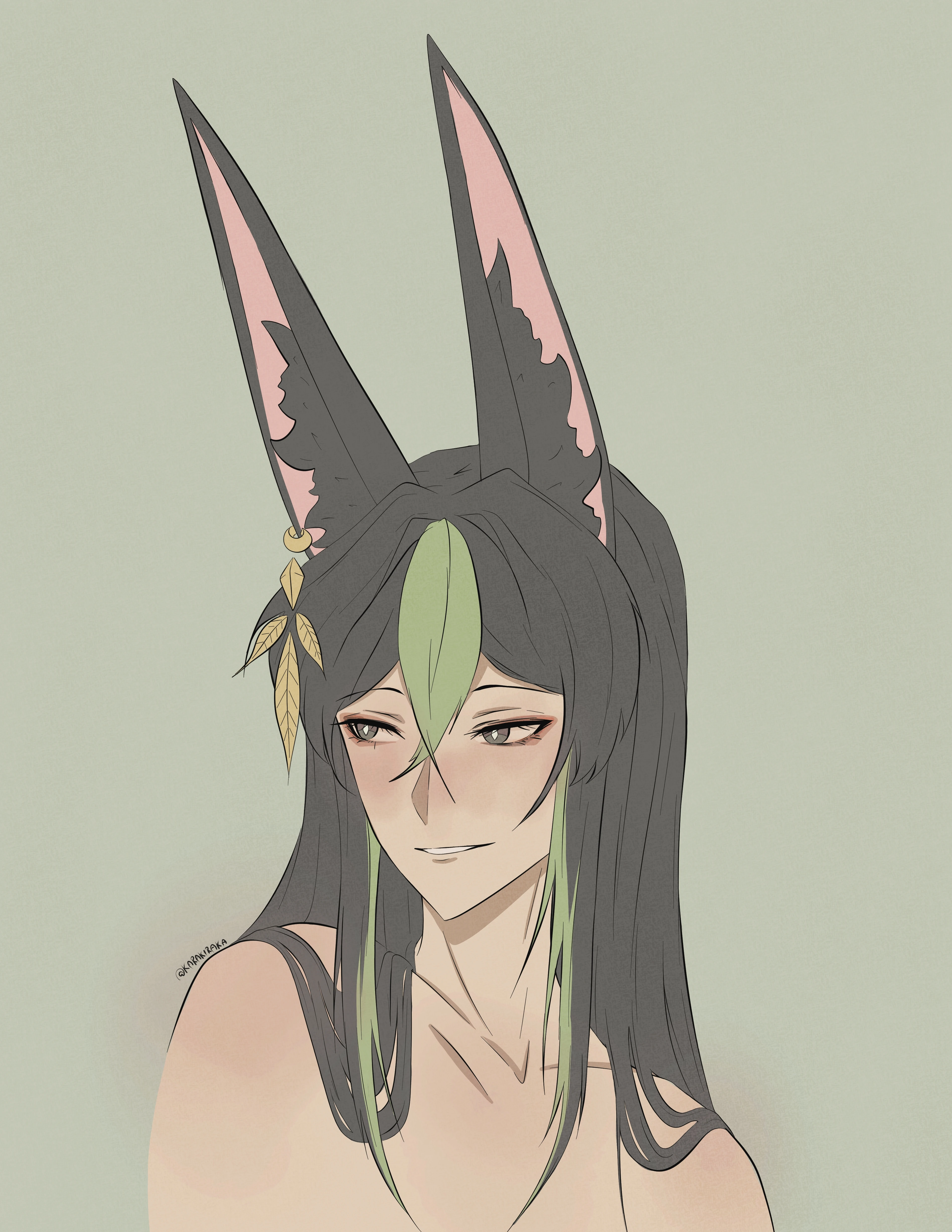 tighnari with long hair 🌿 Genshin Impact | HoYoLAB