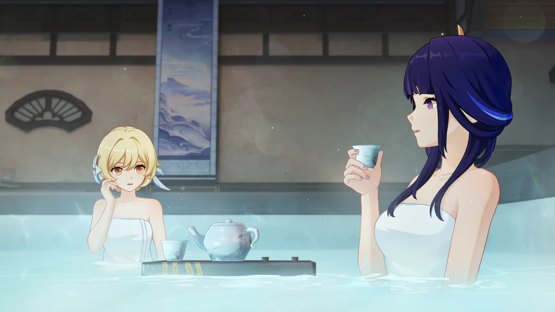 Hot Springs Tea Party Genshin Impact | HoYoLAB