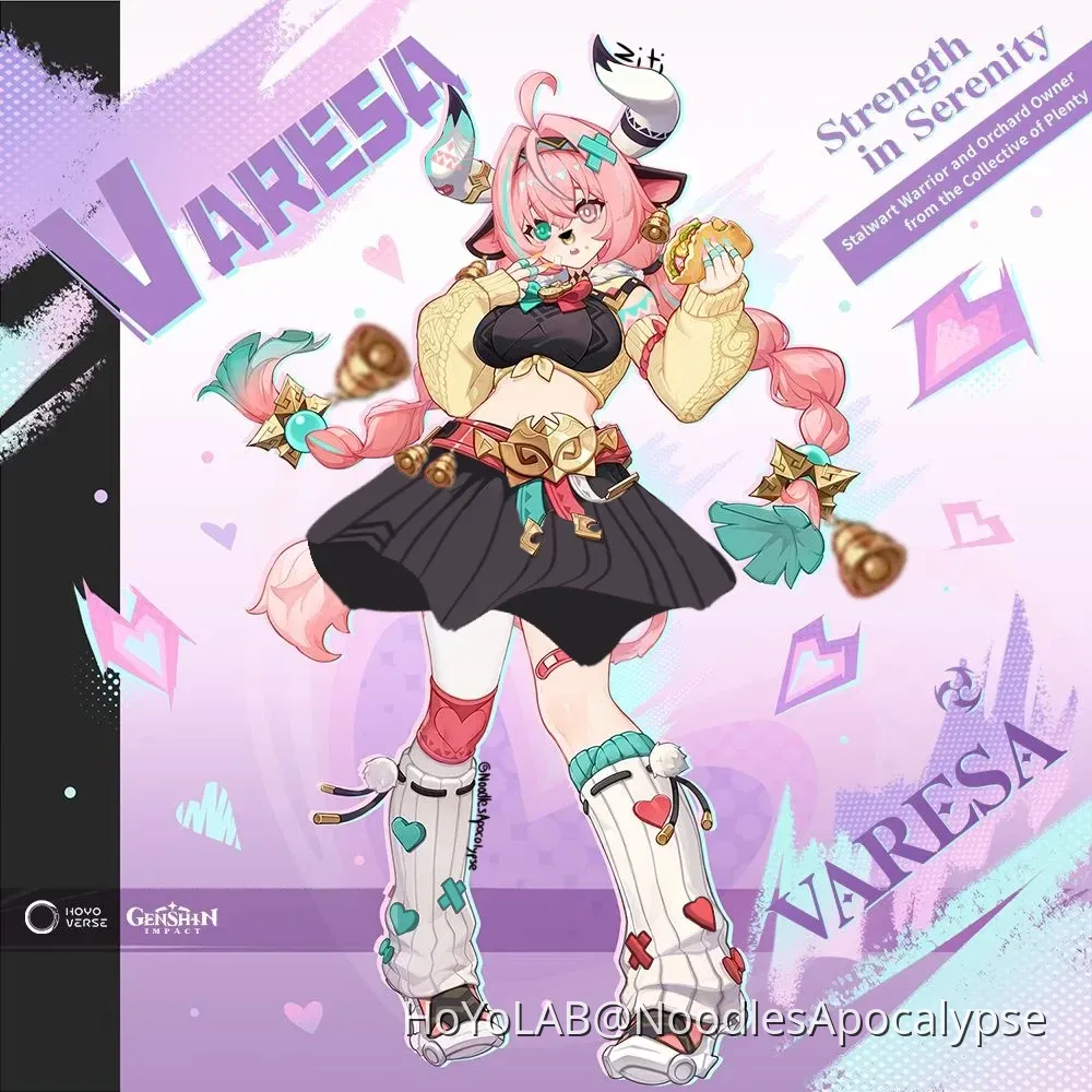 Veresa redesign Genshin Impact | HoYoLAB