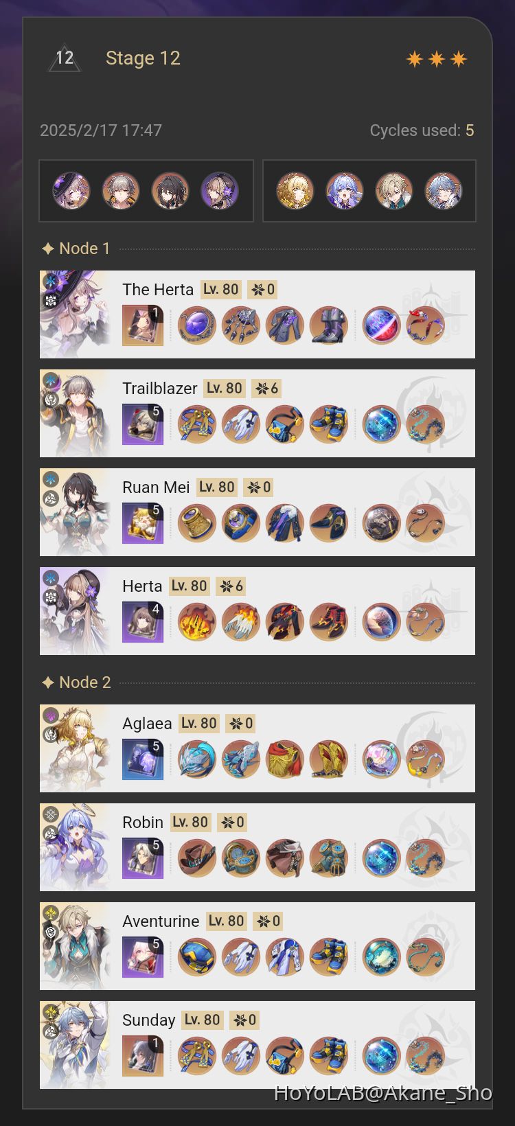 F2P E0S0 Slow Aglaea (3*LC) w/ hyperspeed Sunday & No sustain E0S1 The ...