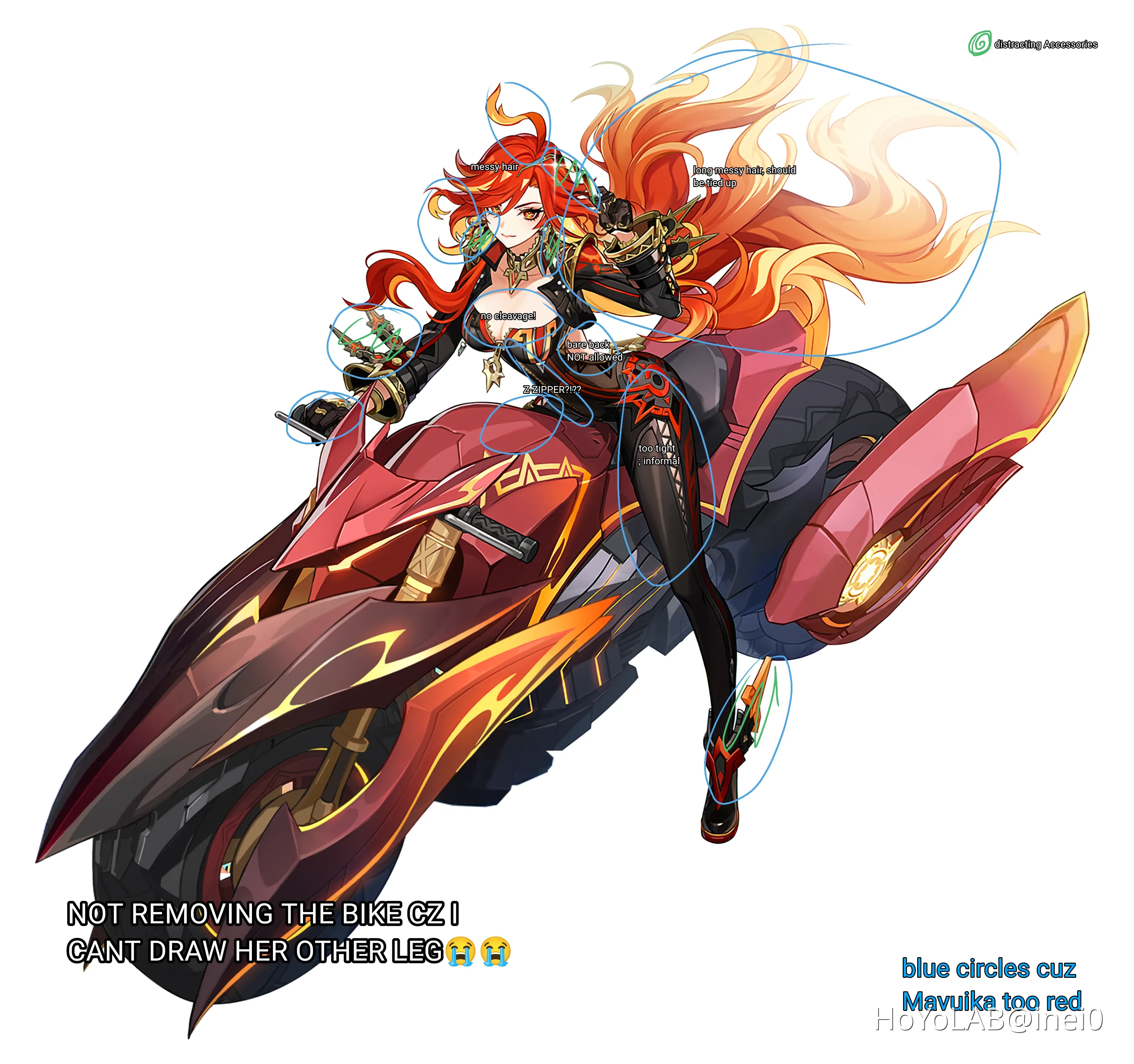 Mavuika DRESSCODED🔥🏍️ Genshin Impact | HoYoLAB