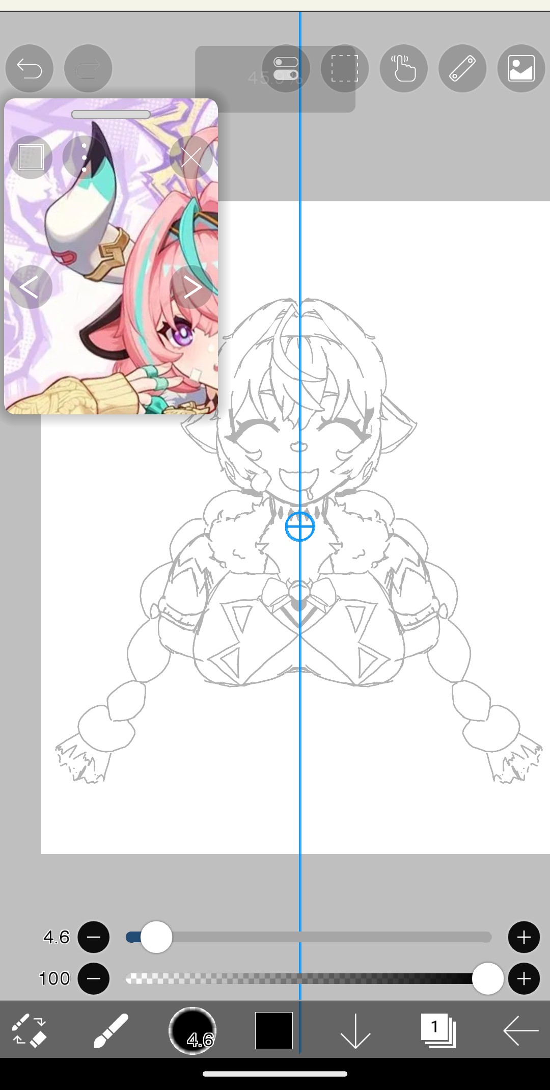 SNEAK PEEK AT VARESA DRAWING Genshin Impact | HoYoLAB