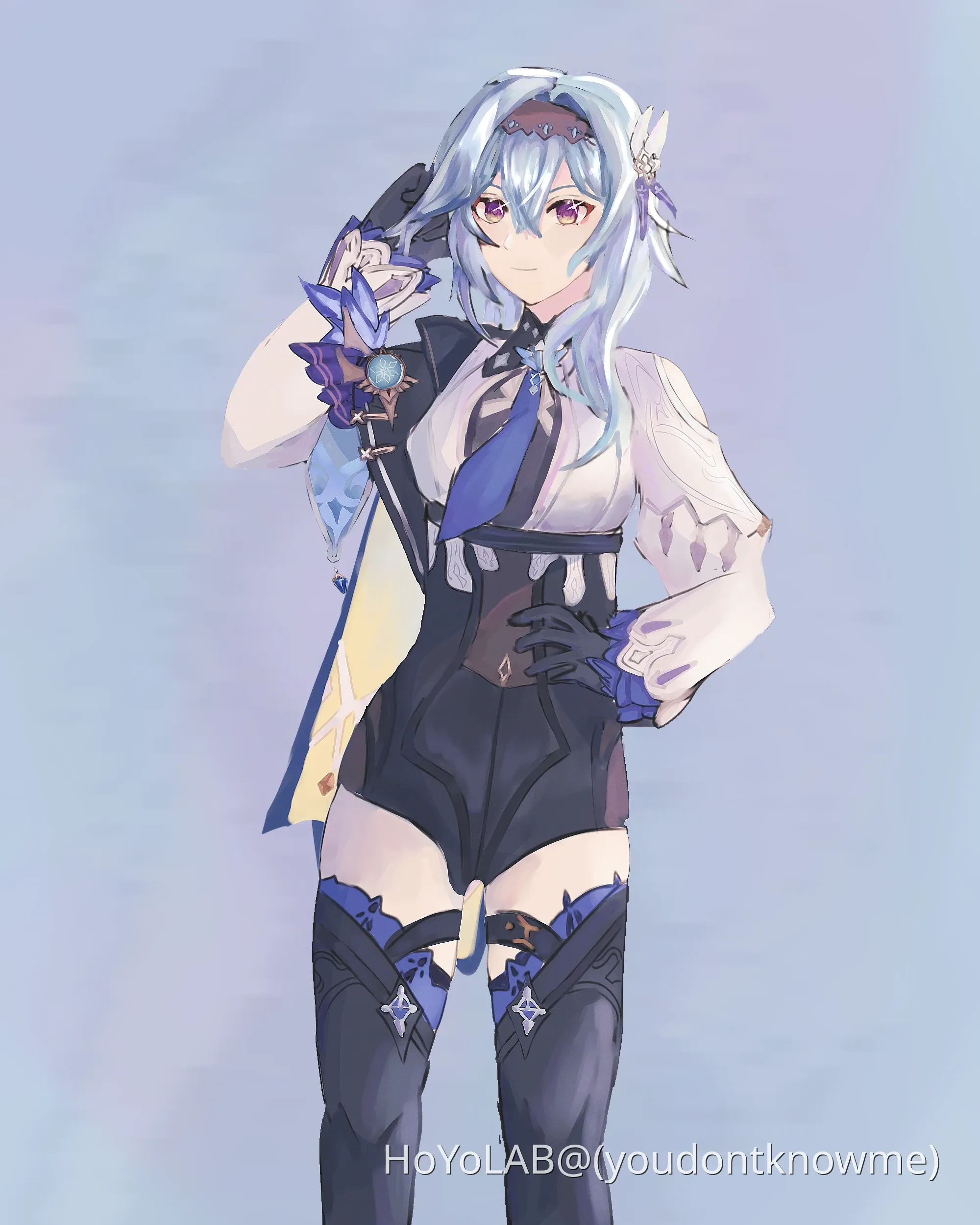 Eula fanart! Genshin Impact | HoYoLAB