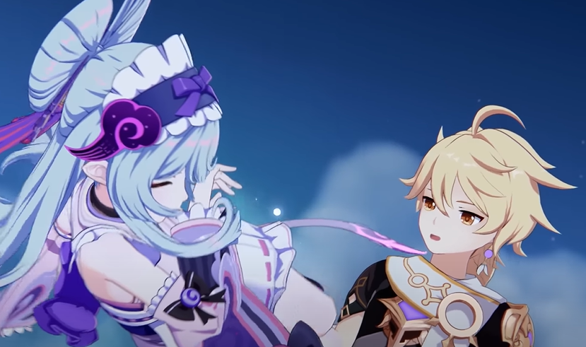 Aether having another date Genshin Impact | HoYoLAB