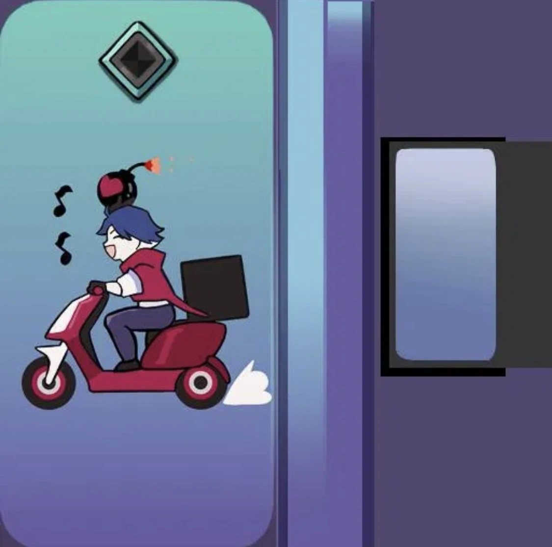 How do you think he got the art for his phone case? Honkai: Star Rail ...