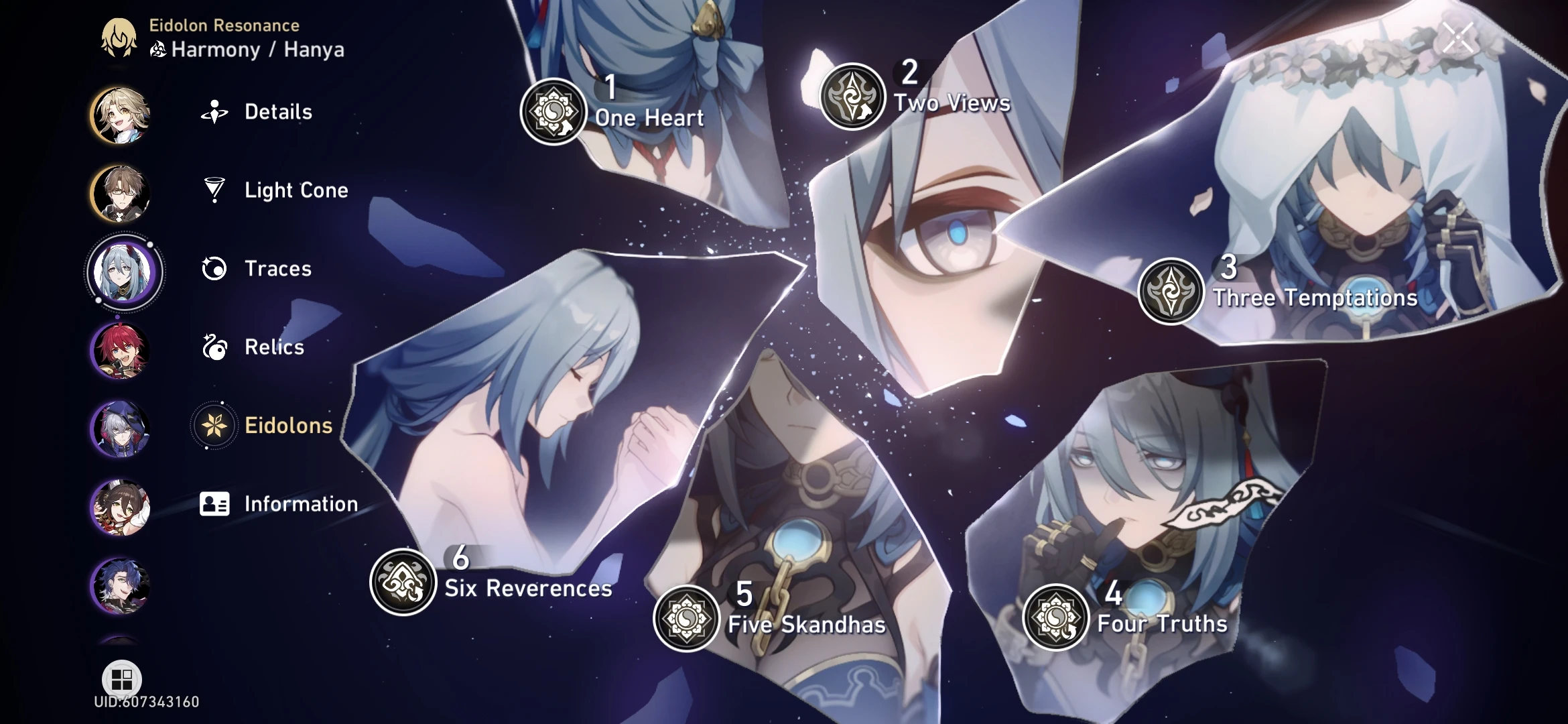 OK, so I've got an E6 Hanya. Honkai: Star Rail | HoYoLAB