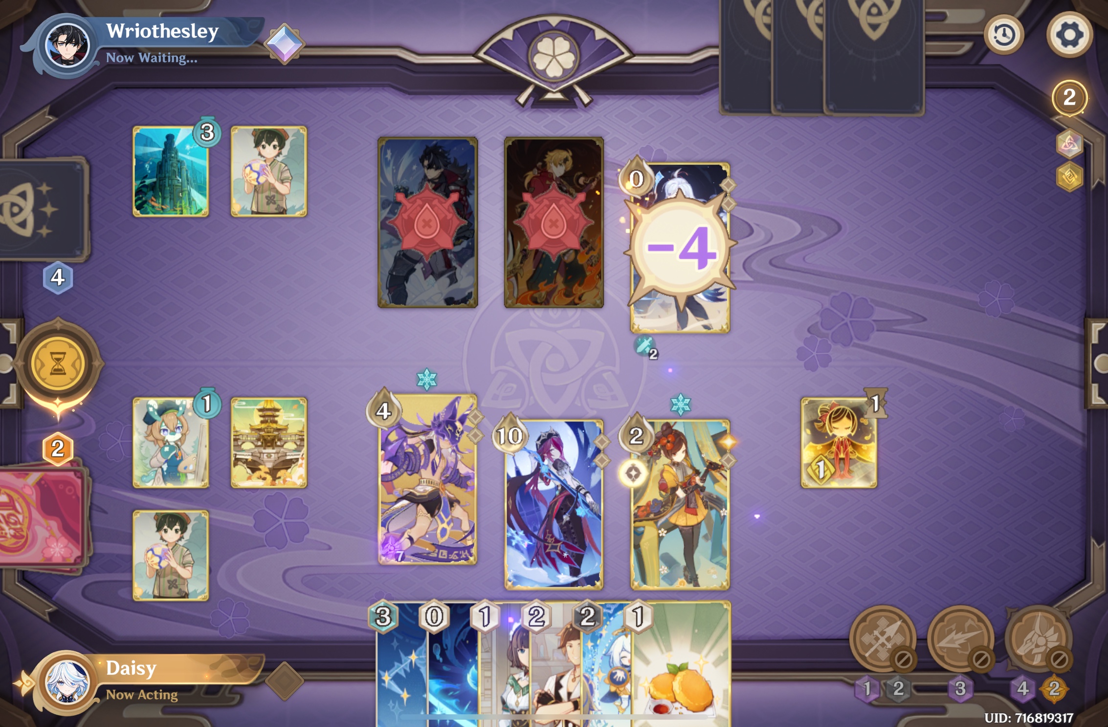 🎲Wriothesley Serious Showdown and Character Card Proficiency Reward🎲 ...