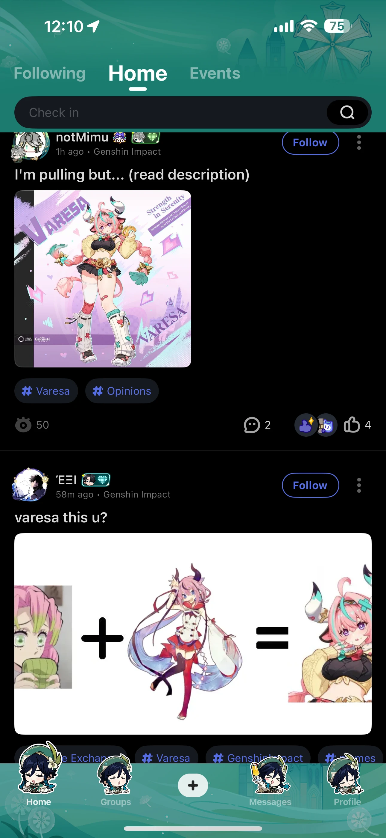 The Pasture of Varesas on my Homepage Genshin Impact | HoYoLAB