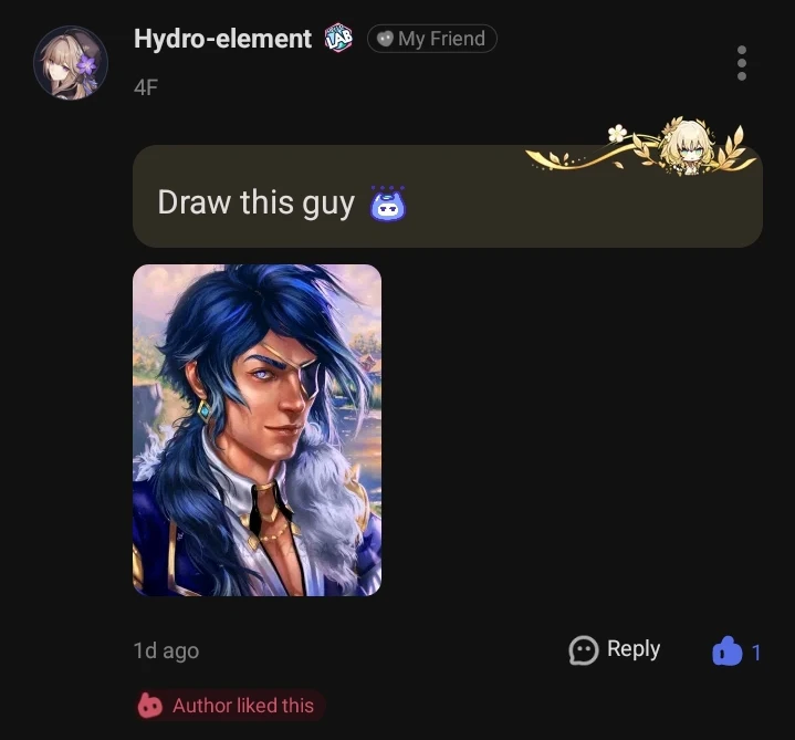 My bad ahh attempt at drawing Kaeya 💀💀 Genshin Impact | HoYoLAB