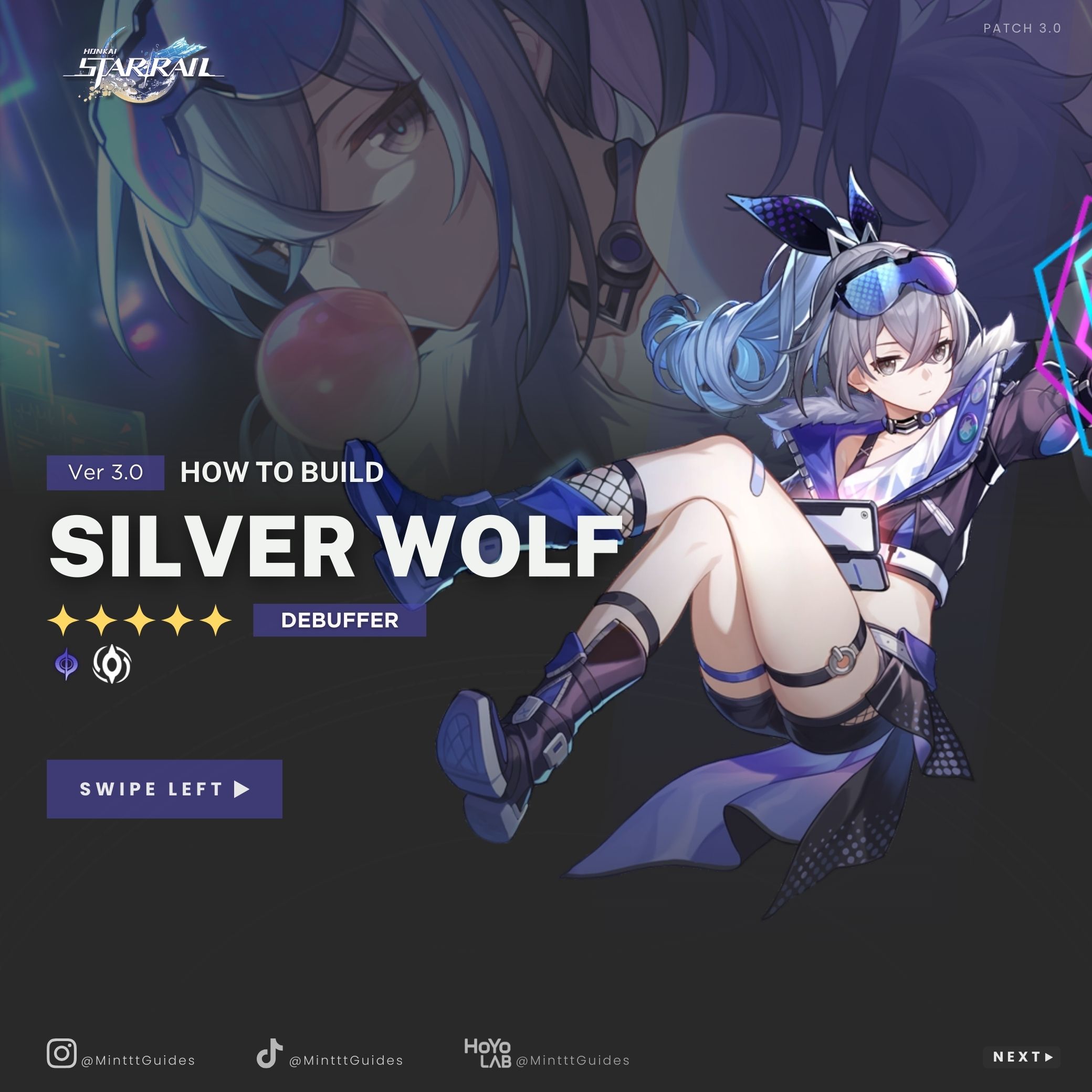 SILVER WOLF - BUILD GUIDE | HONKAI: STAR RAIL 3.0 Honkai: Star Rail | HoYoLAB