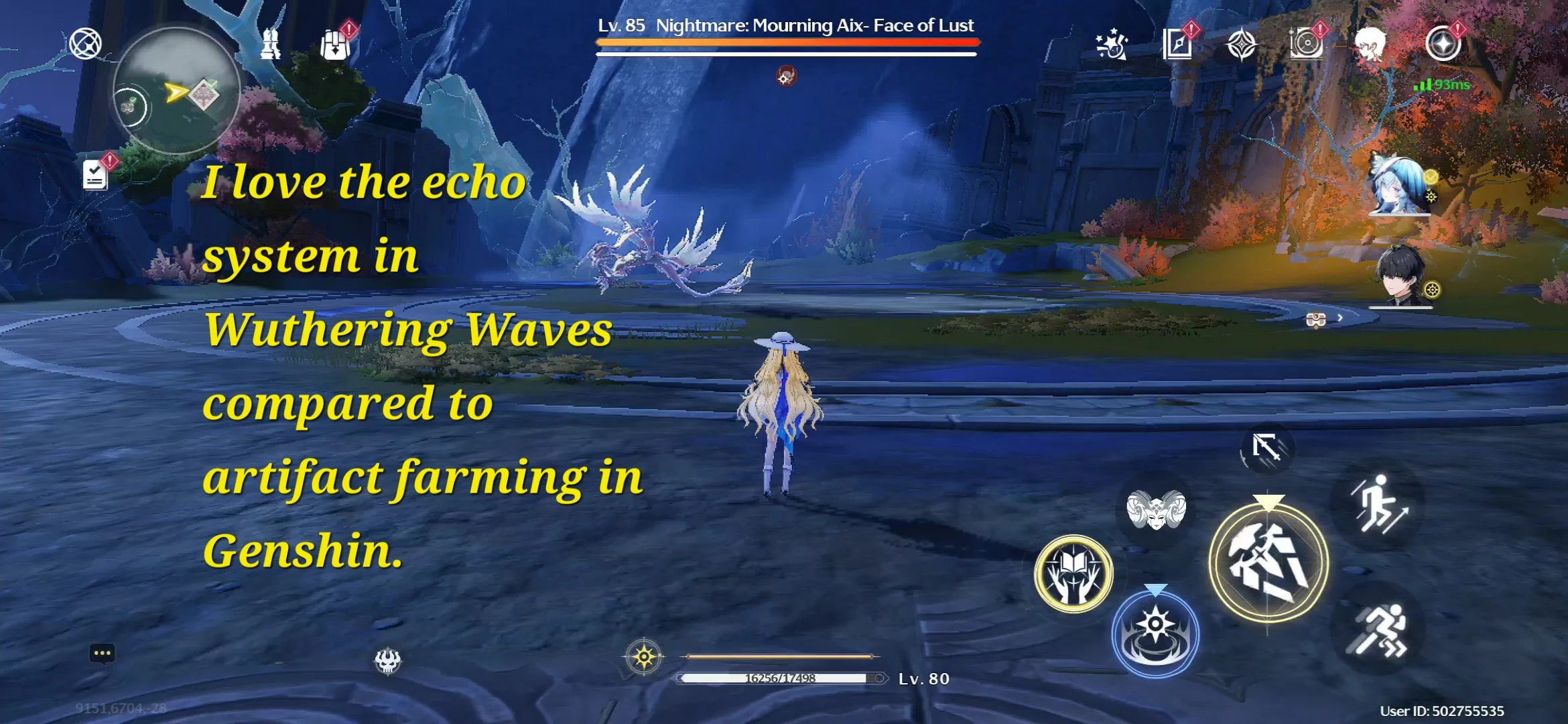 Building Characters in Wuthering Waves Compared to Genshin Artifacts ...