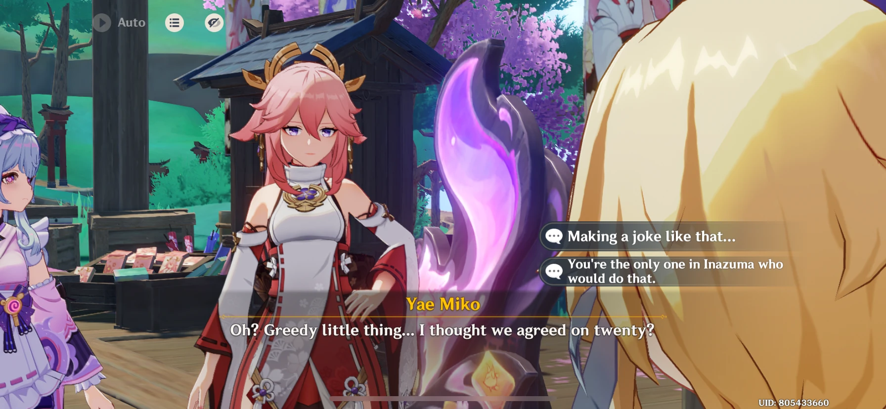 Giving back Yae Miko’s teasing back at her 😆 Genshin Impact | HoYoLAB