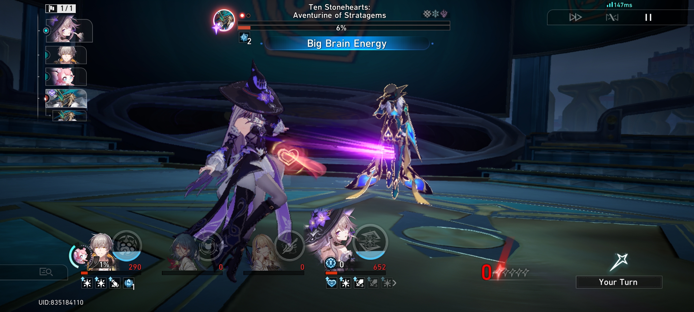 Woohoo-! Defeated Adventurine on 1st try in casual mode👌👍 Honkai: Star ...