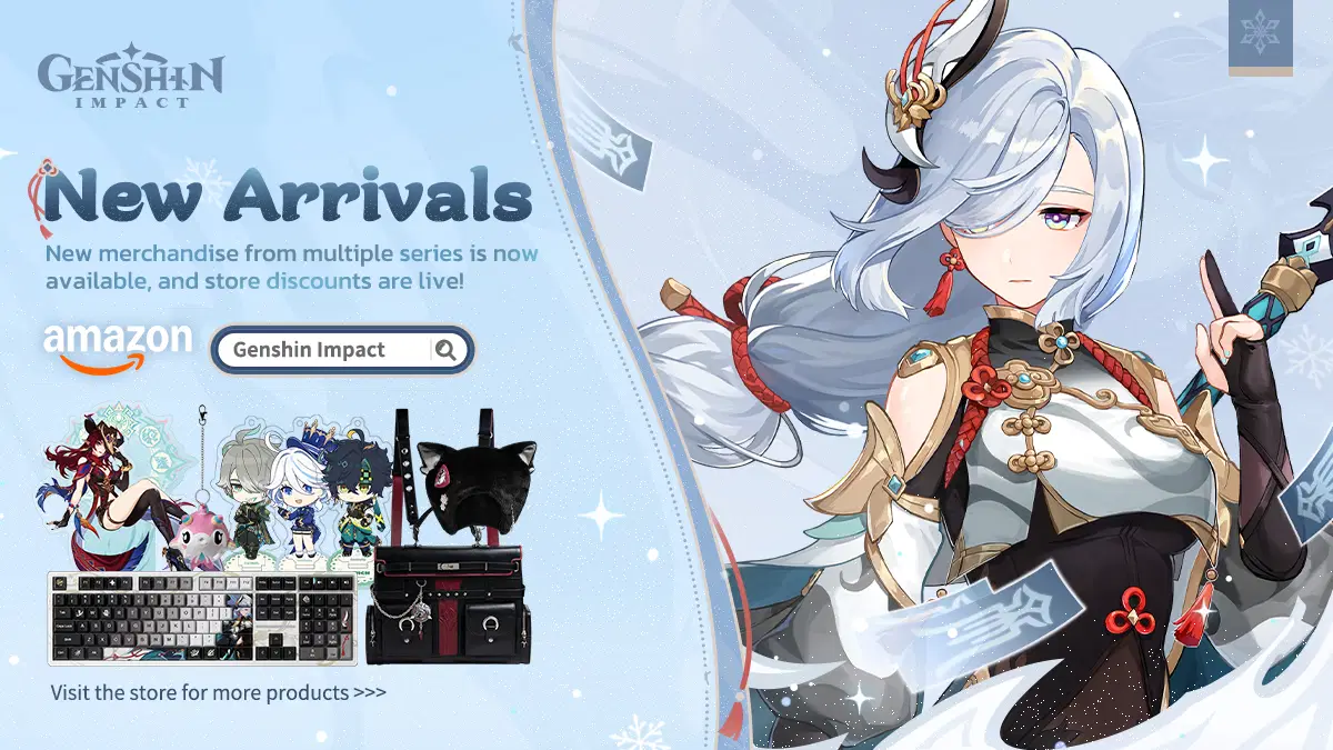 [NEW] Feb 2025 Merch Lineup for Genshin Impact's Official Amazon Store Genshin Impact | HoYoLAB