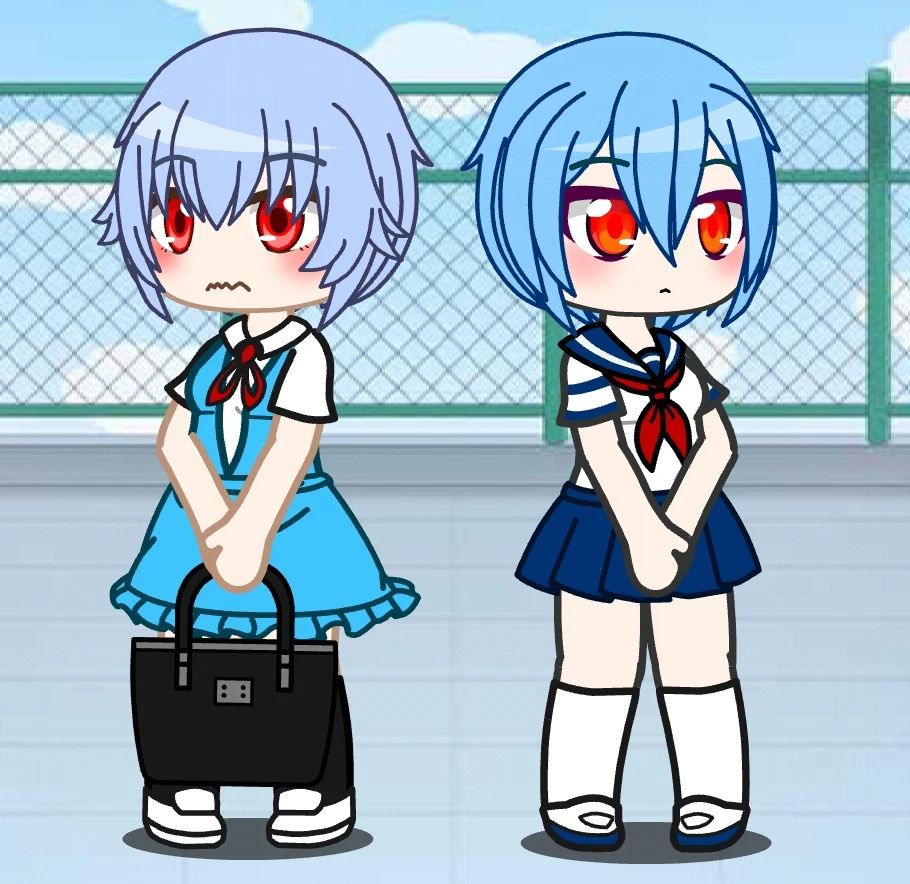 😍 Rei Ayanami X Kuu Dere Gacha Club Cosplay 🇲🇾 | HoYoLAB