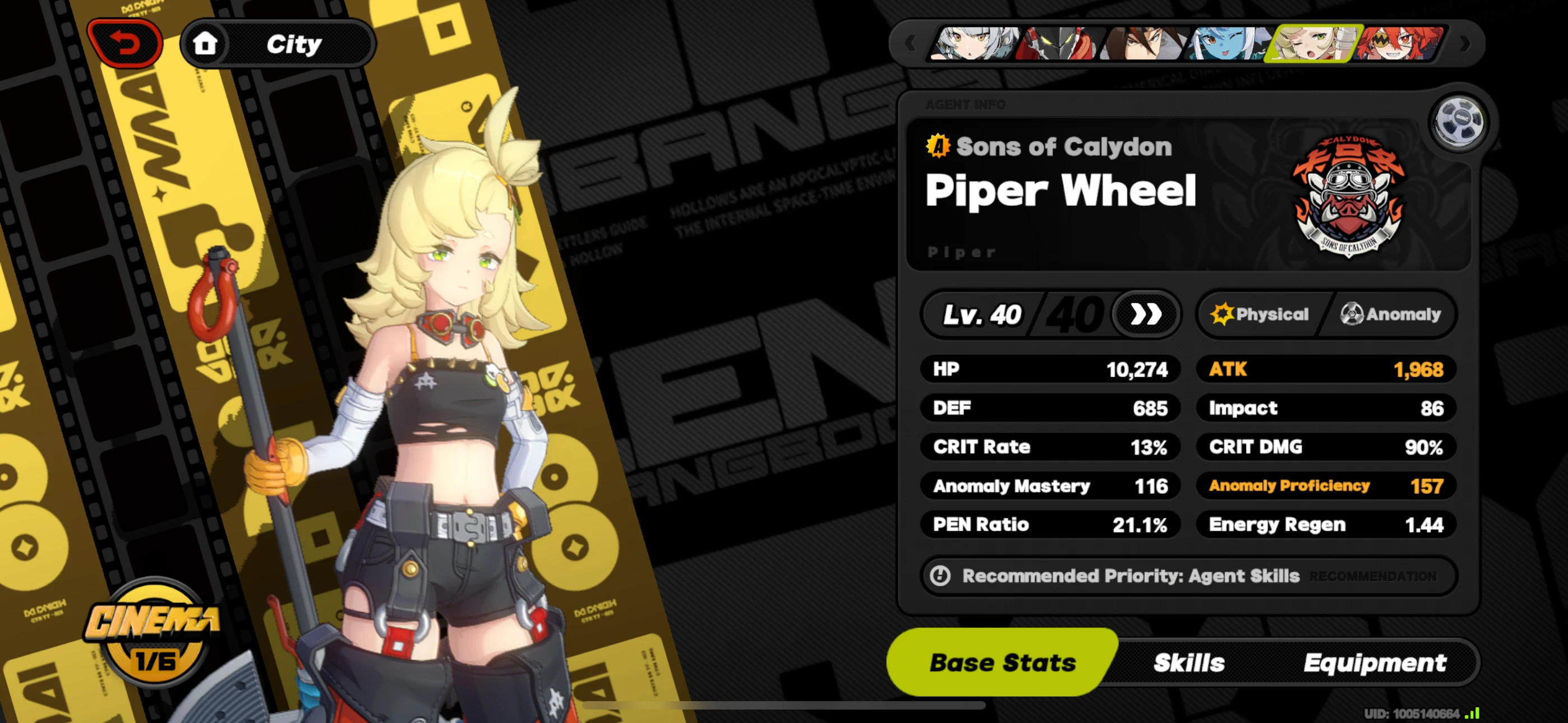 Piper does more damage then Miyabi WHYYYY lmao Zenless Zone Zero | HoYoLAB